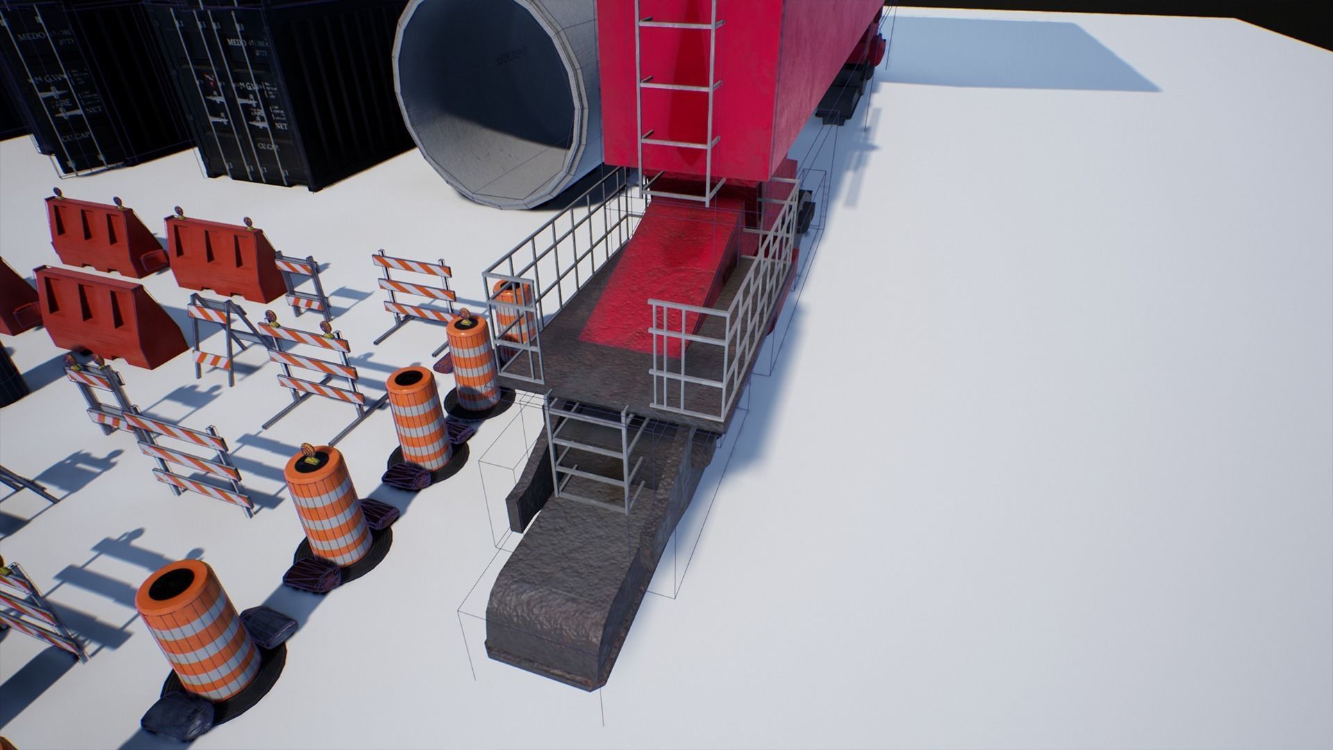 3D model TMPC - Construction UE4 VR / AR / low-poly | CGTrader