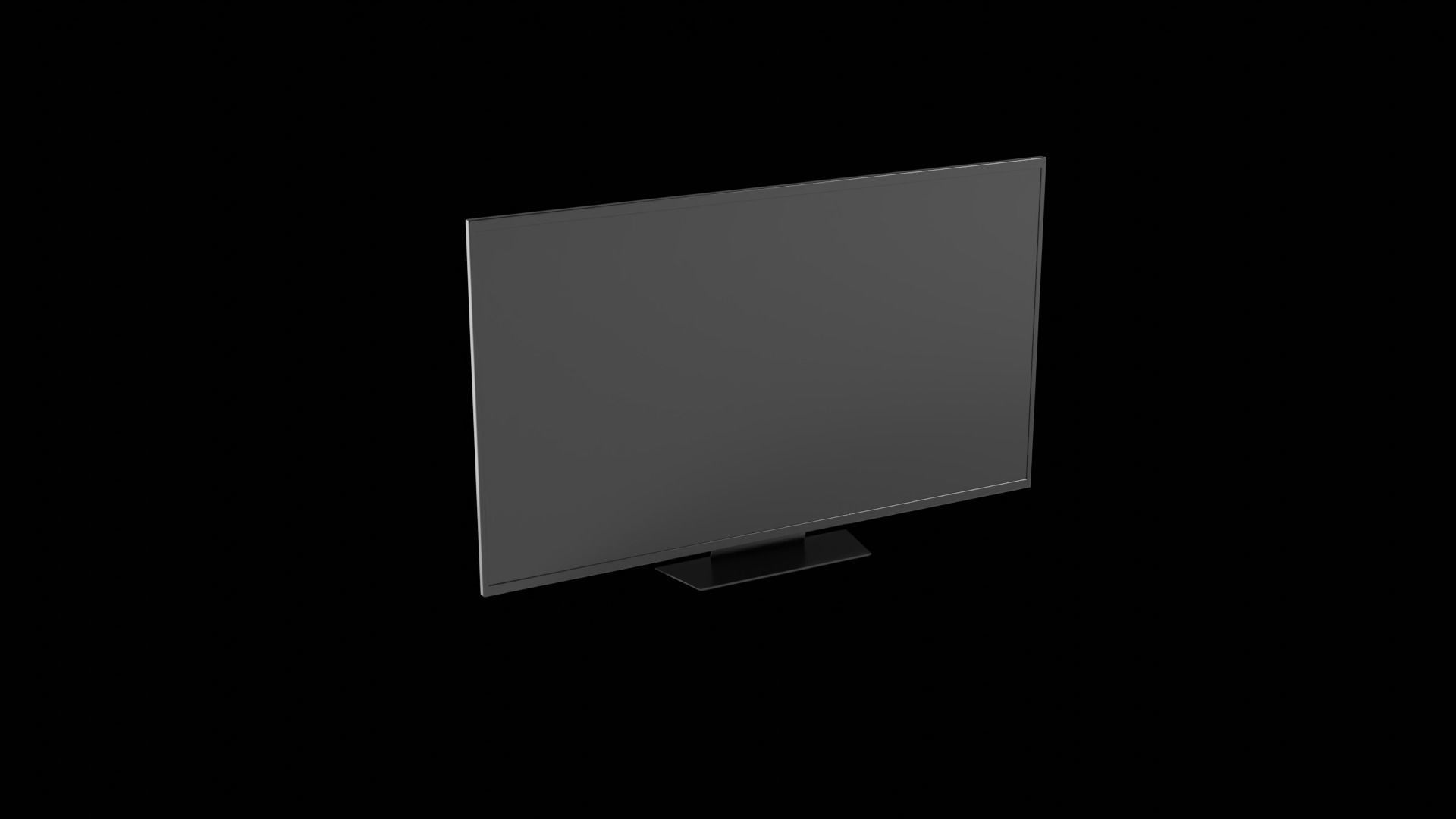 Simple lightweight TV 3D model | CGTrader
