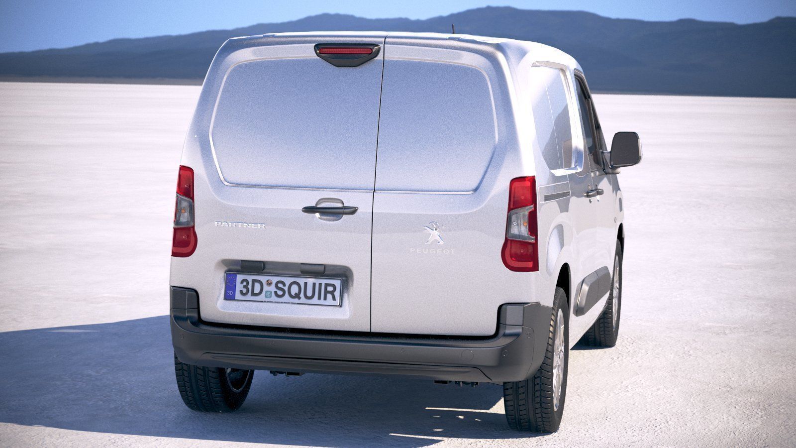 Peugeot Partner 2019 3D model | CGTrader