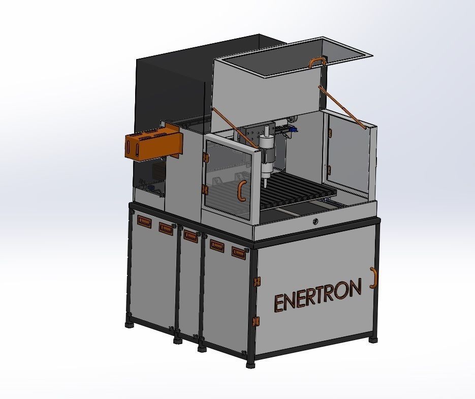CNC PCB router machine 3D model | CGTrader