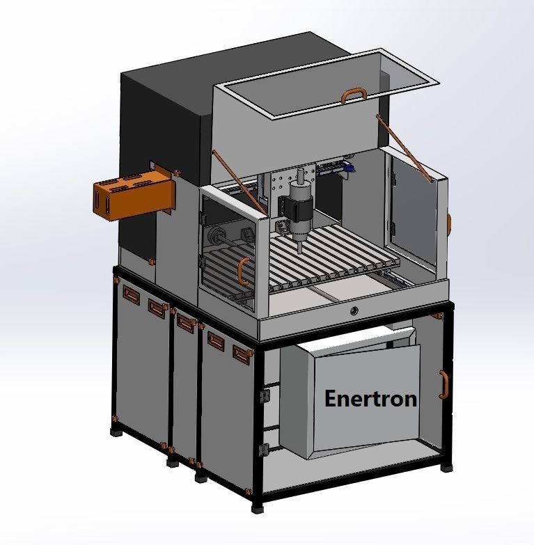 CNC PCB router machine 3D model | CGTrader