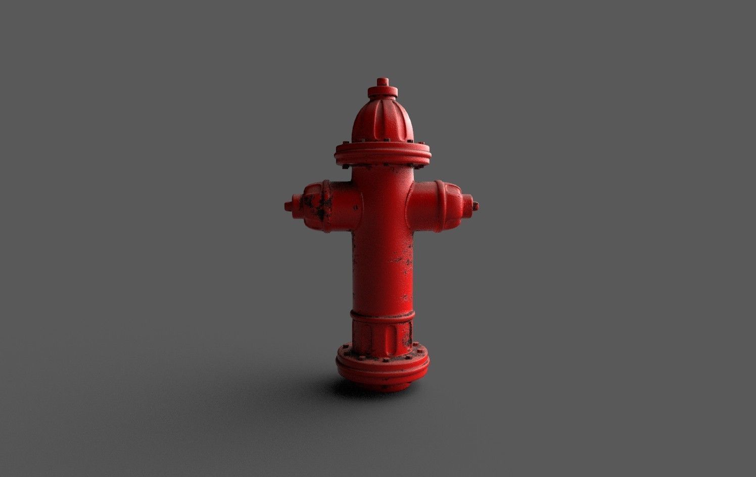 3D model Fireplug for artworks and games VR / AR / low-poly | CGTrader