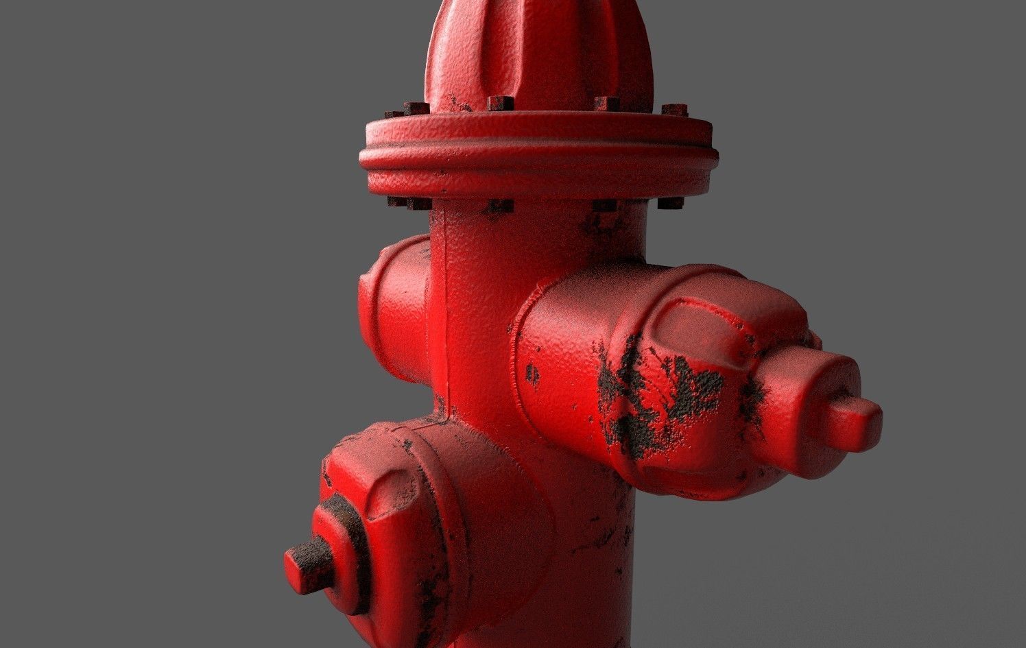 3D model Fireplug for artworks and games VR / AR / low-poly | CGTrader