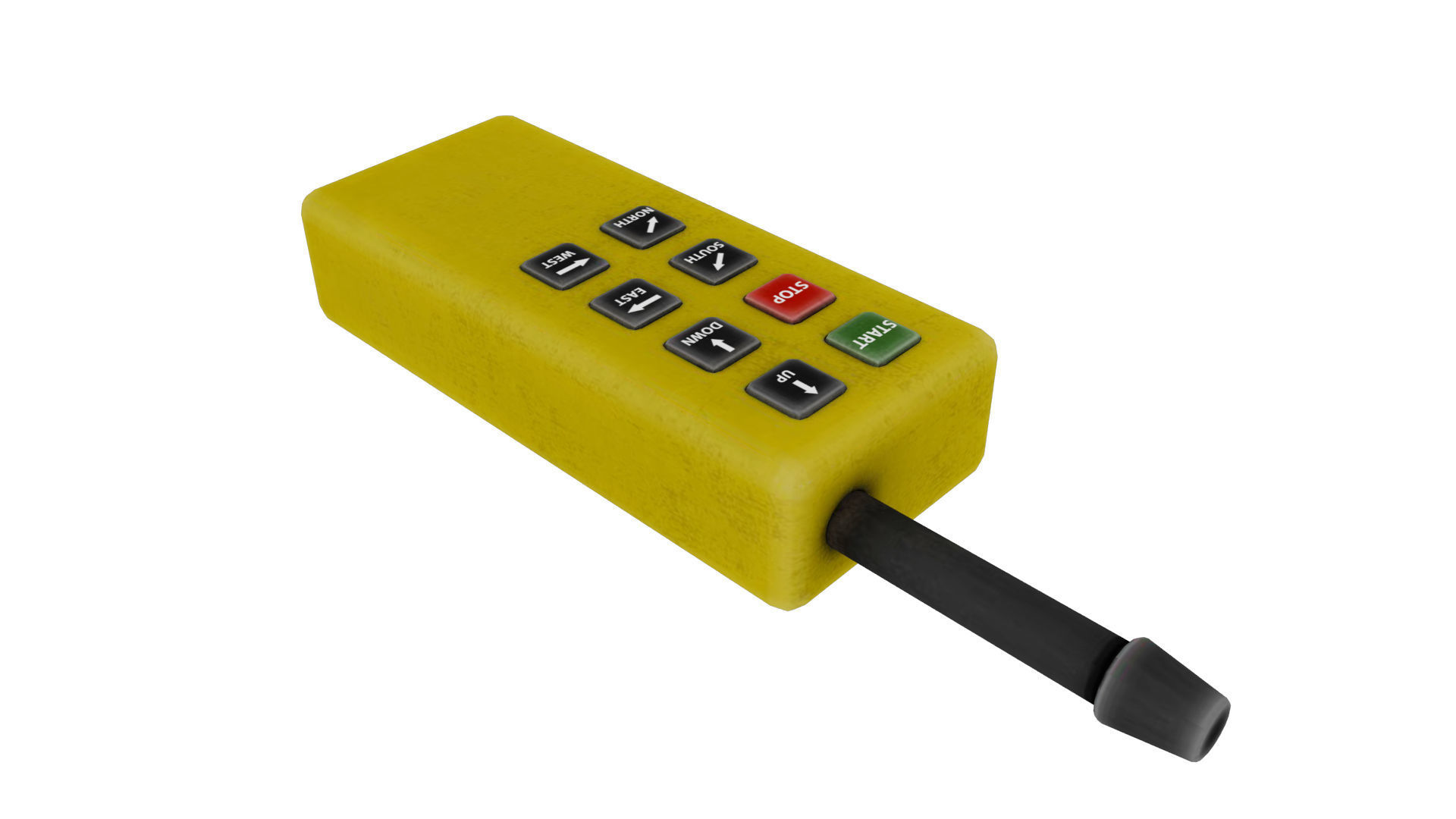 Crane Remote Control 3D model | CGTrader