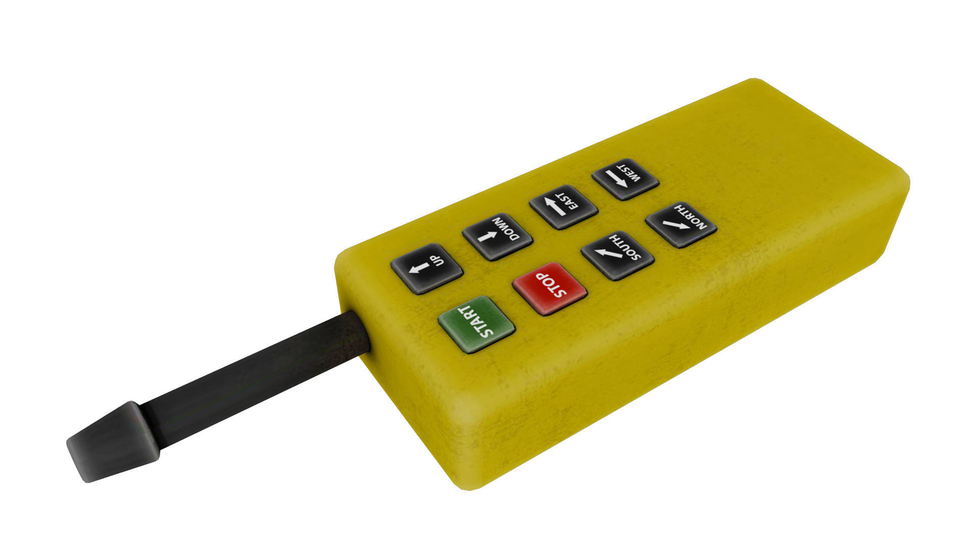 Crane Remote Control 3D model | CGTrader