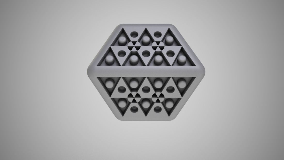 Geometric Beads 3D model 3D printable | CGTrader