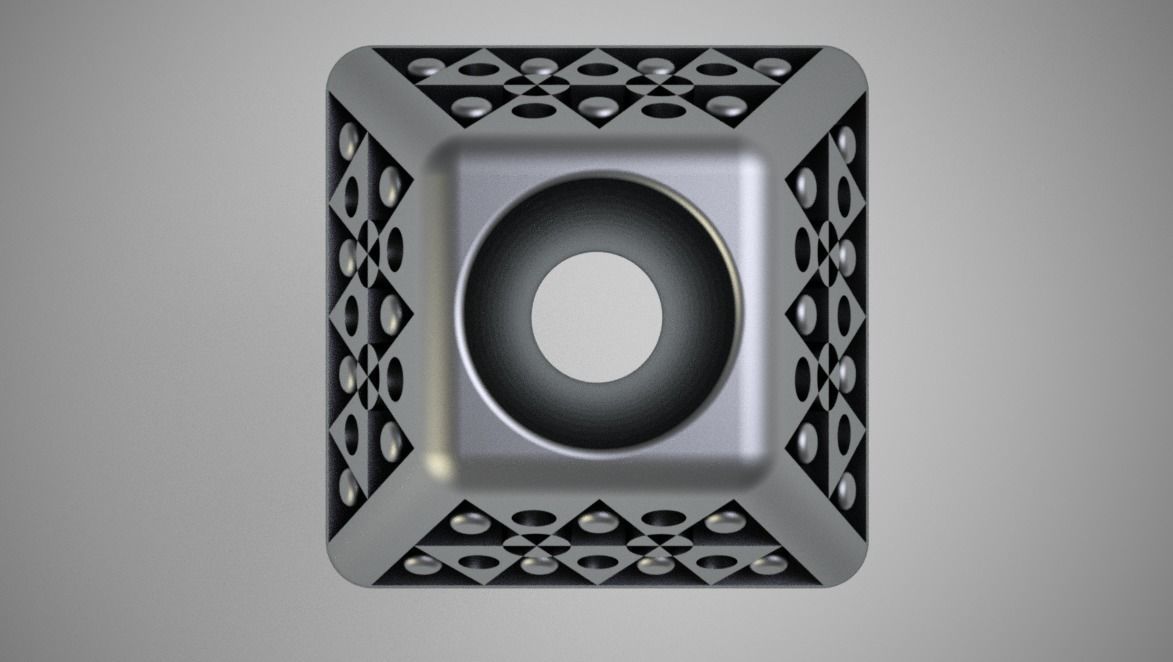 Geometric Beads 3D model 3D printable | CGTrader