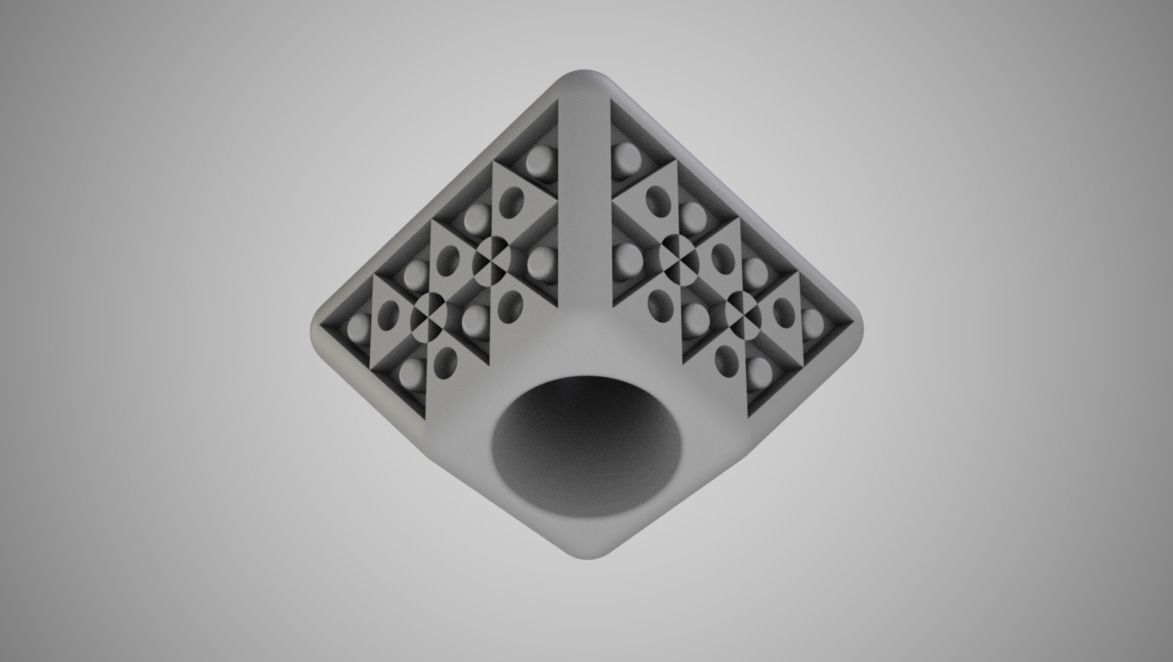 Geometric Beads 3D model 3D printable | CGTrader