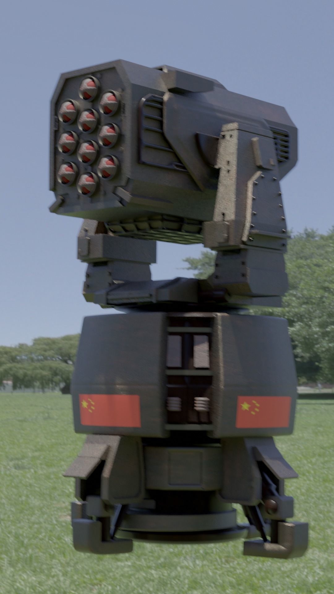 Military Turret 3D model | CGTrader