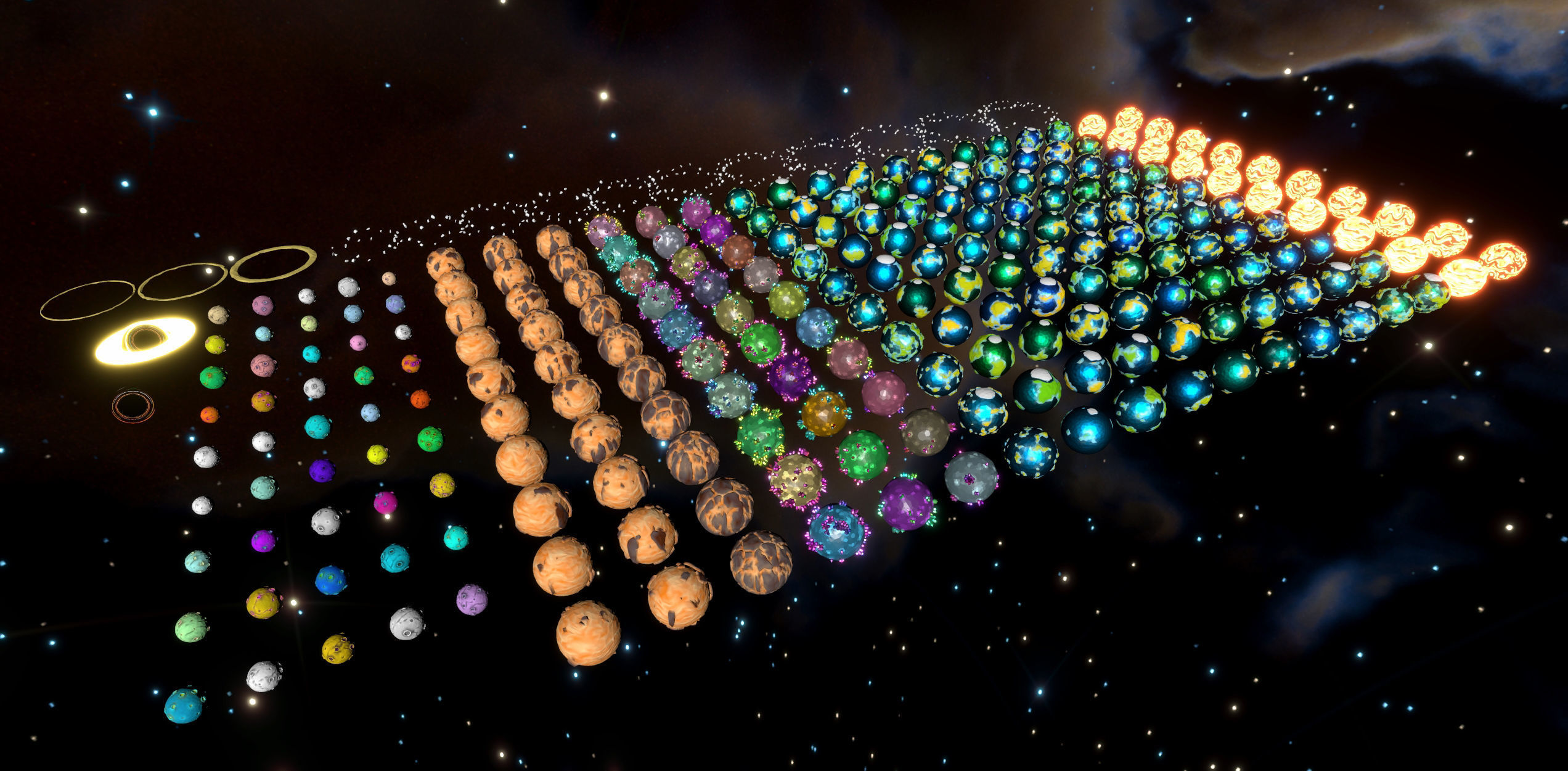 3D model Polygon Planets Pack VR / AR / low-poly animated | CGTrader