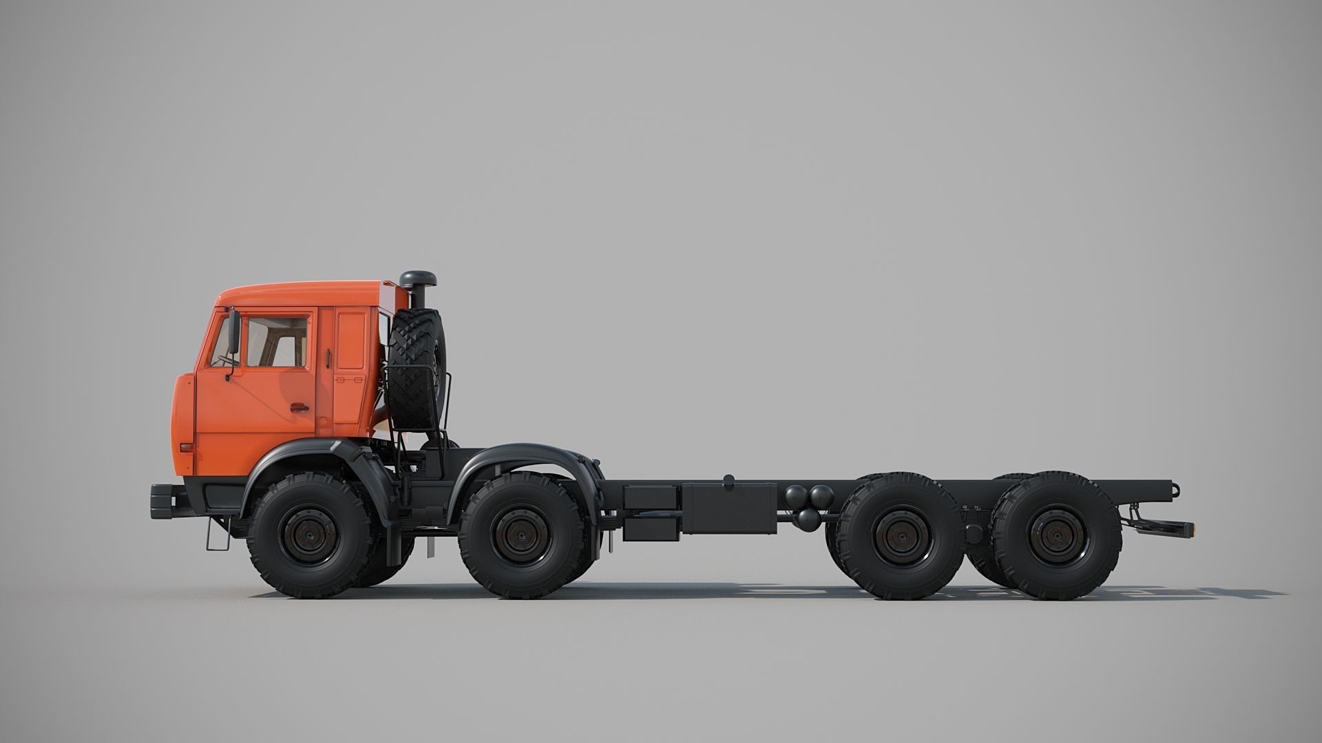 Kamaz 8x8 3D model | CGTrader