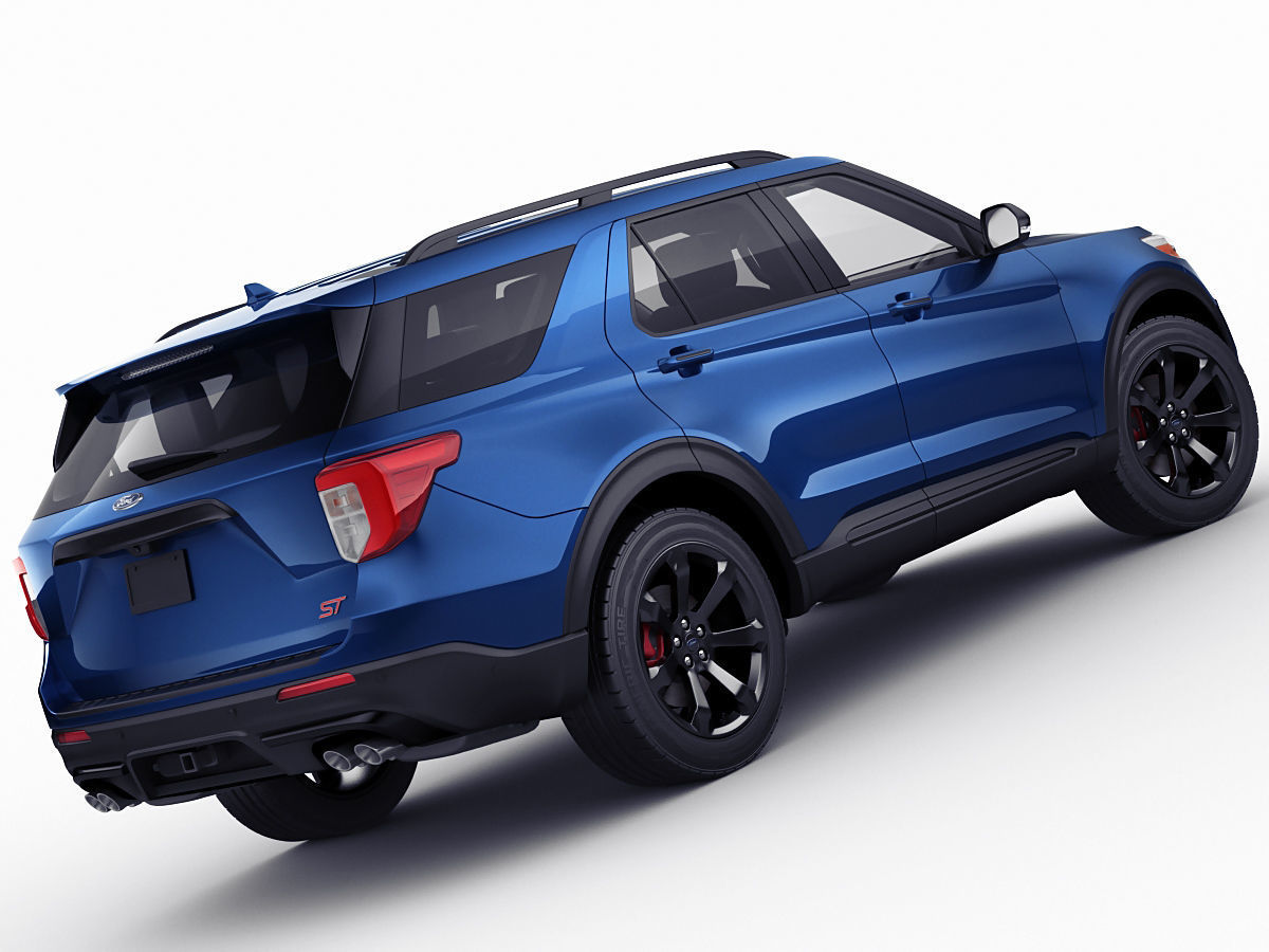 Explorer ST 2020 3D model | CGTrader
