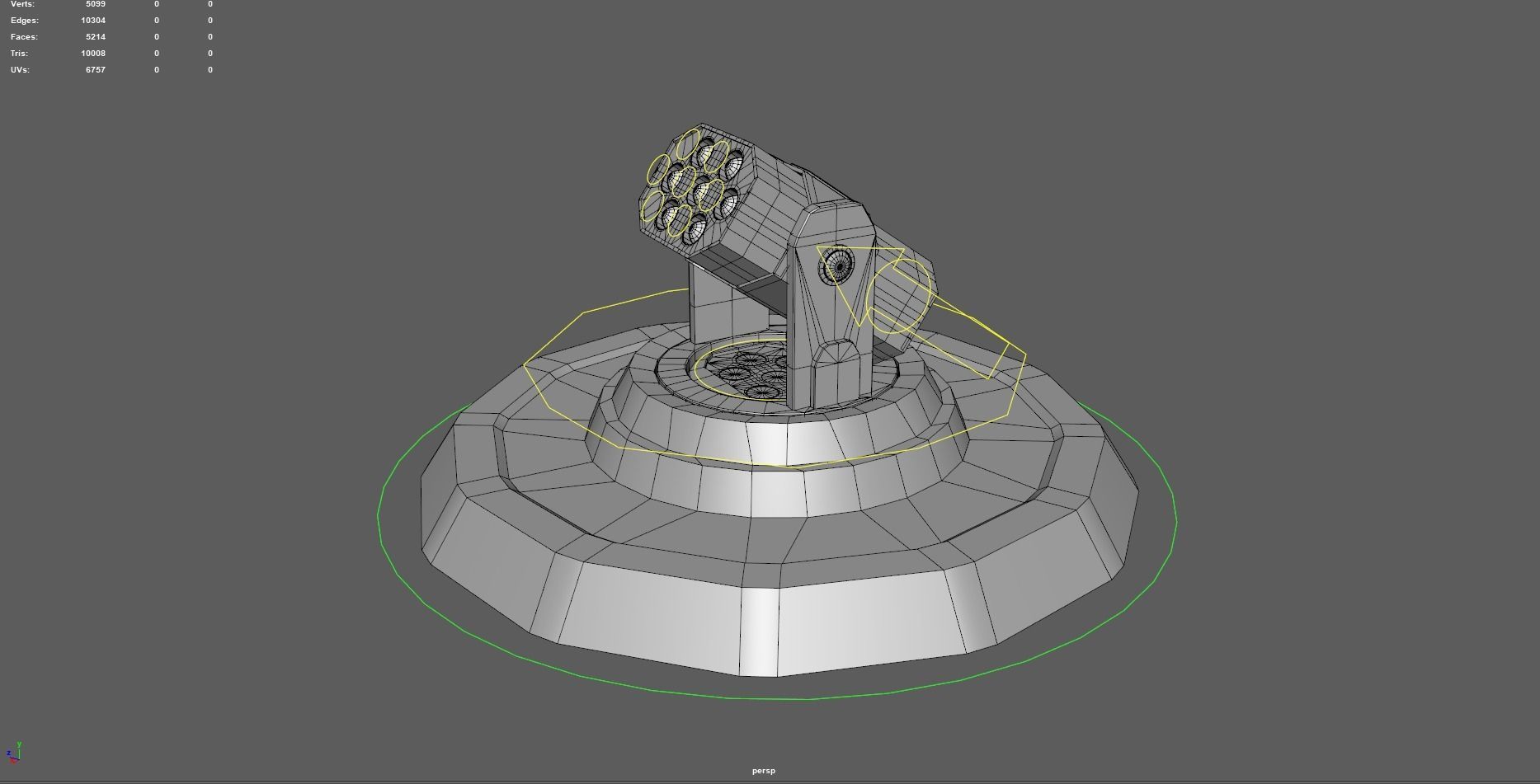 3D model Missile Launcher Game Asset VR / AR / low-poly | CGTrader