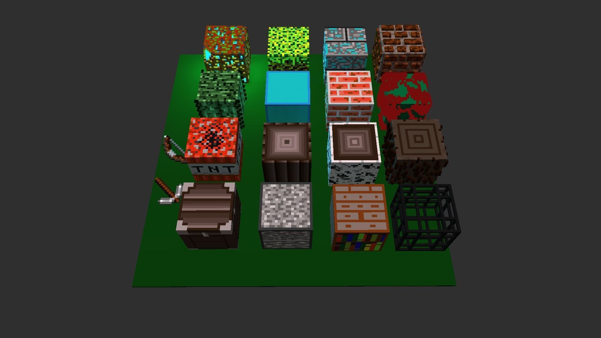 Cube voxel free VR / AR / low-poly 3D model | CGTrader