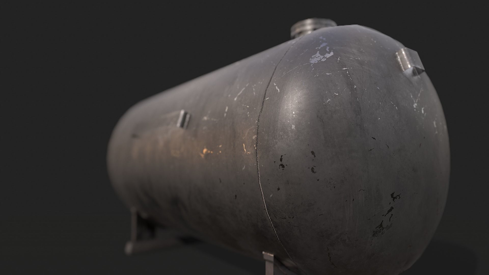 3D model Gas Tank - 4 Color VR / AR / low-poly | CGTrader