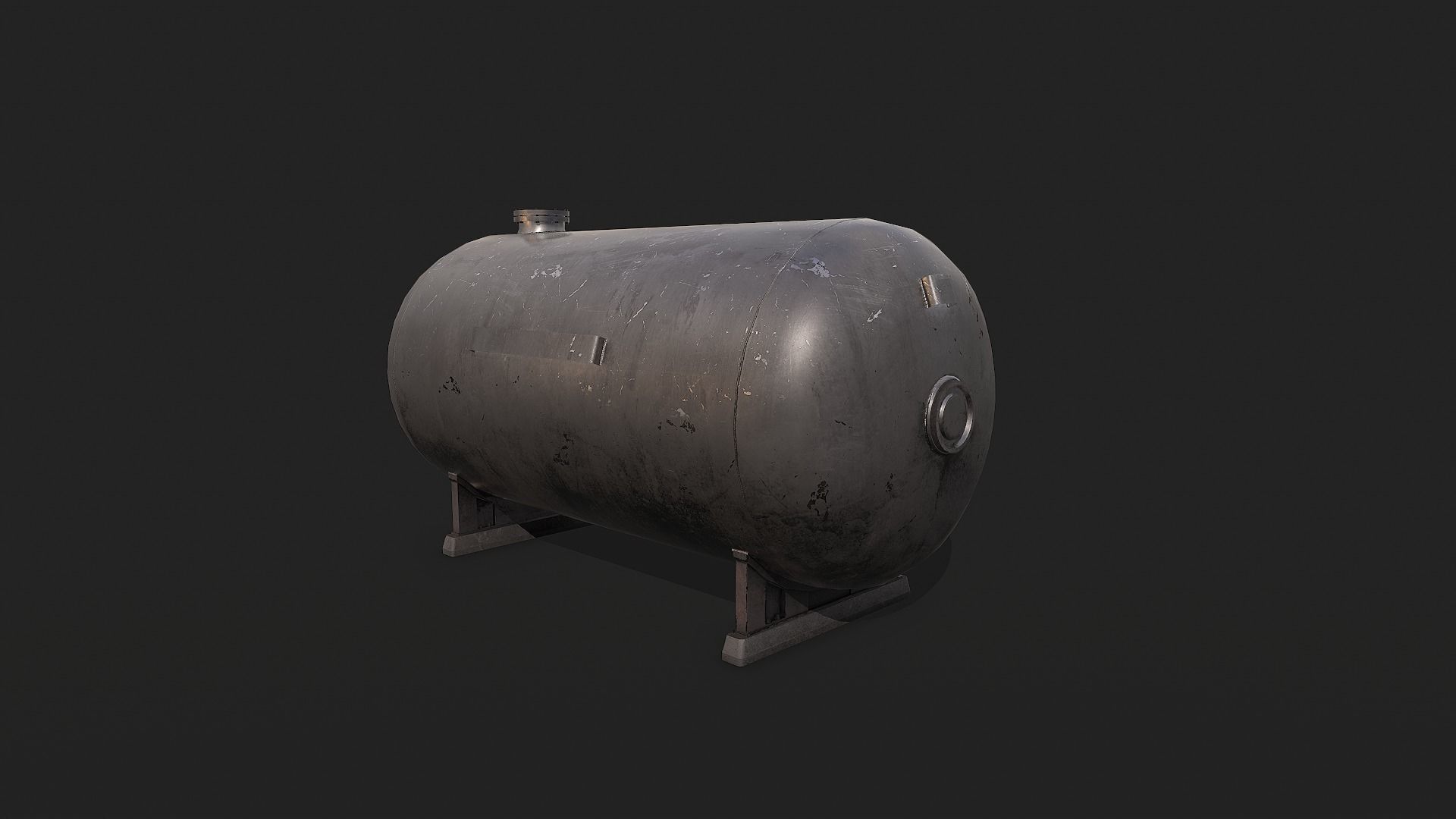 3D model Gas Tank - 4 Color VR / AR / low-poly | CGTrader