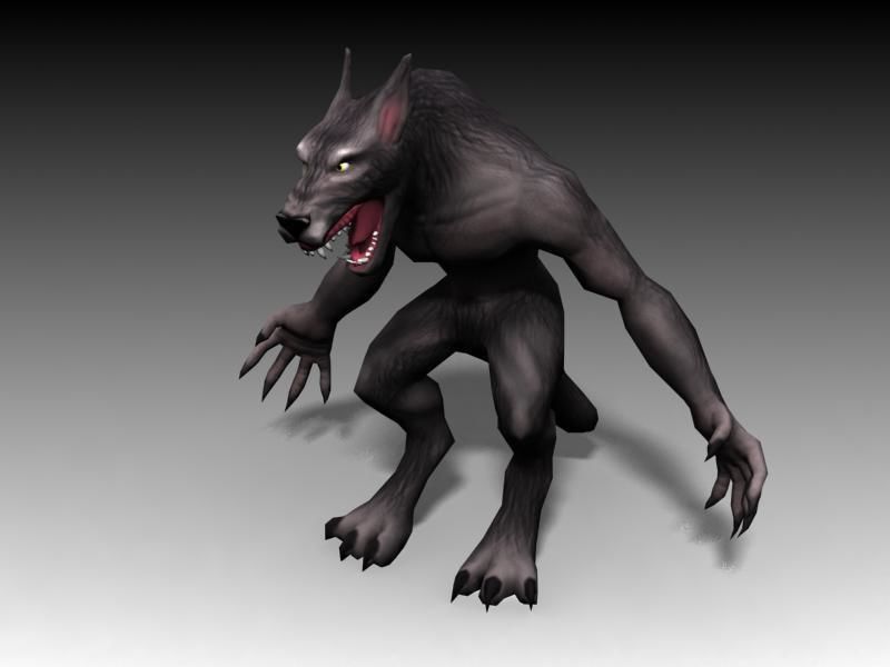 3D model werwolf VR / AR / low-poly | CGTrader