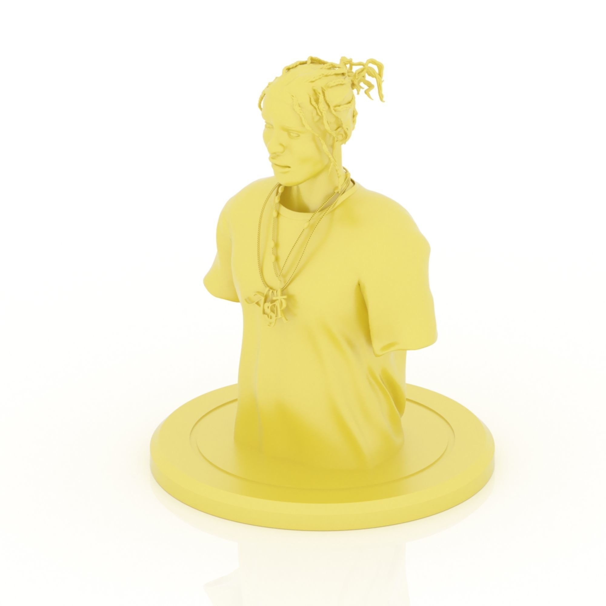 ASAP Rocky Bust Updated 3D model 3D printable | CGTrader