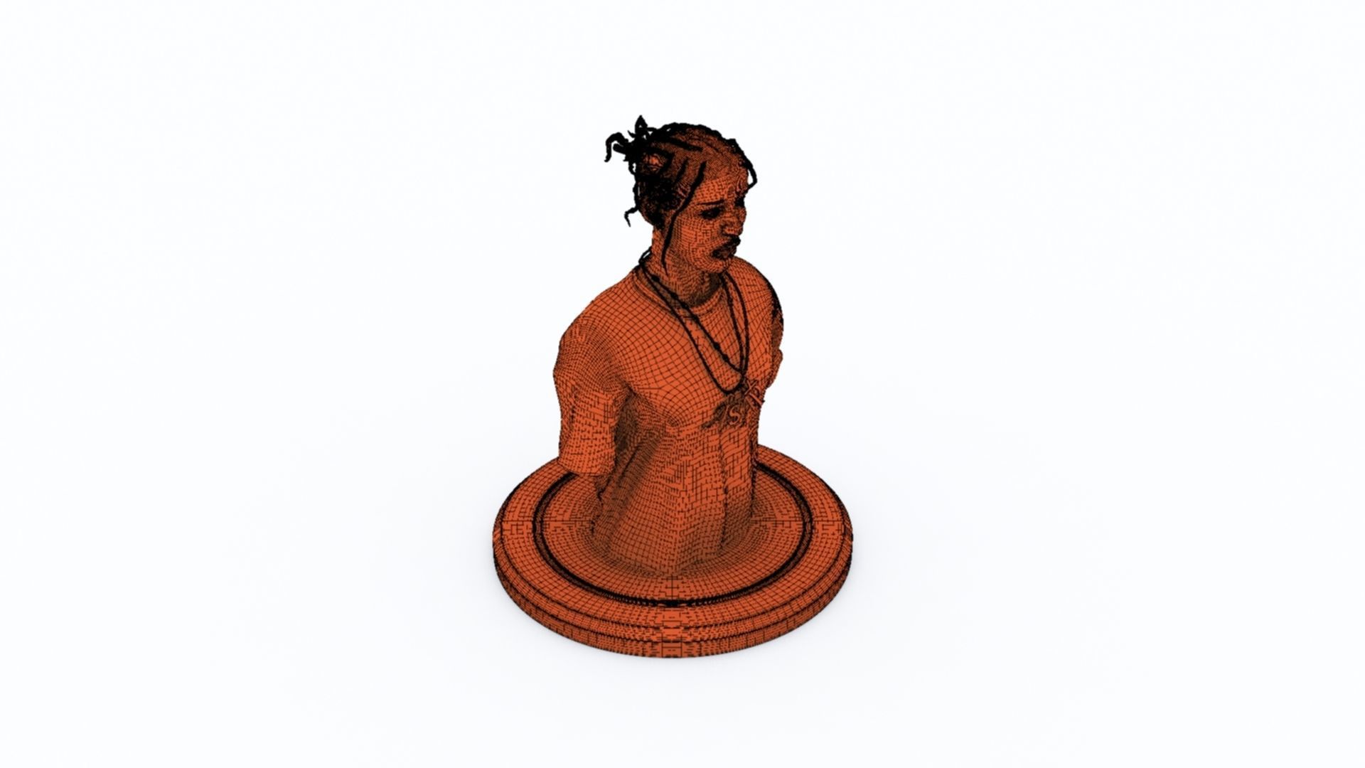 ASAP Rocky Bust Updated 3D model 3D printable | CGTrader