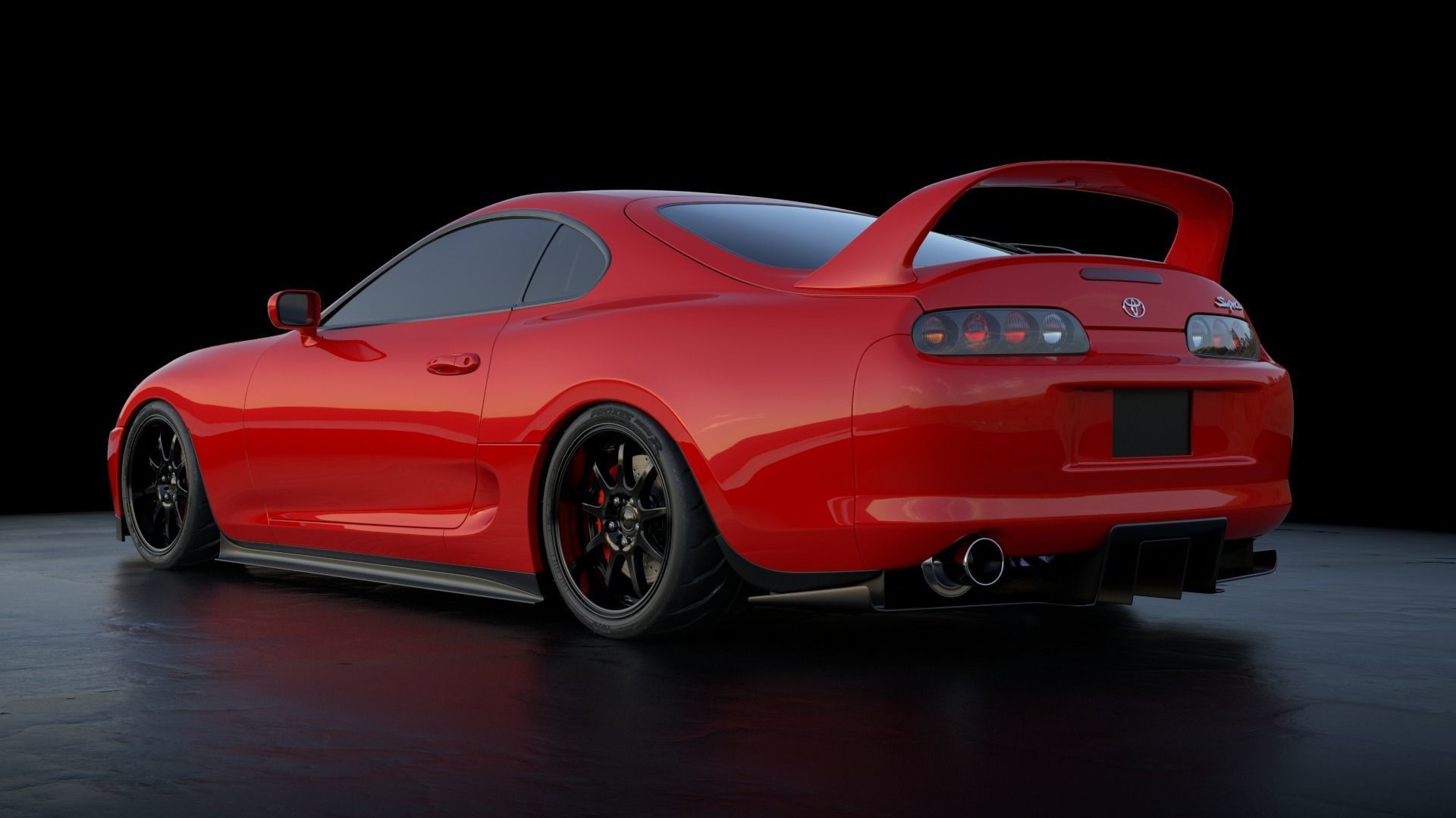 toyota supra MK4 1998 3D model | CGTrader