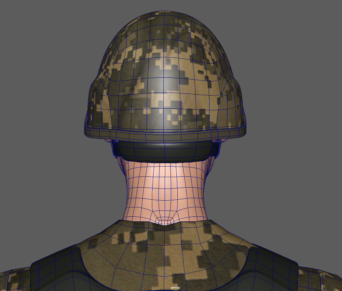 3D Soldier with rifle 3D model | CGTrader