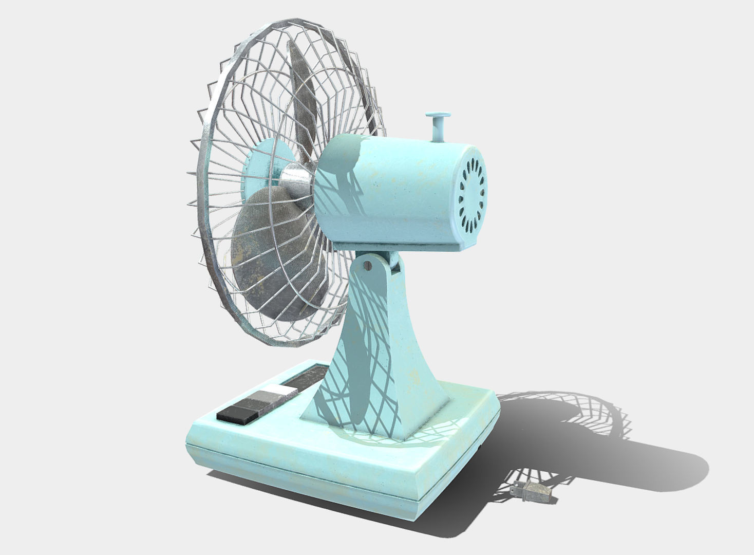 3D model Desk Fan VR / AR / low-poly | CGTrader