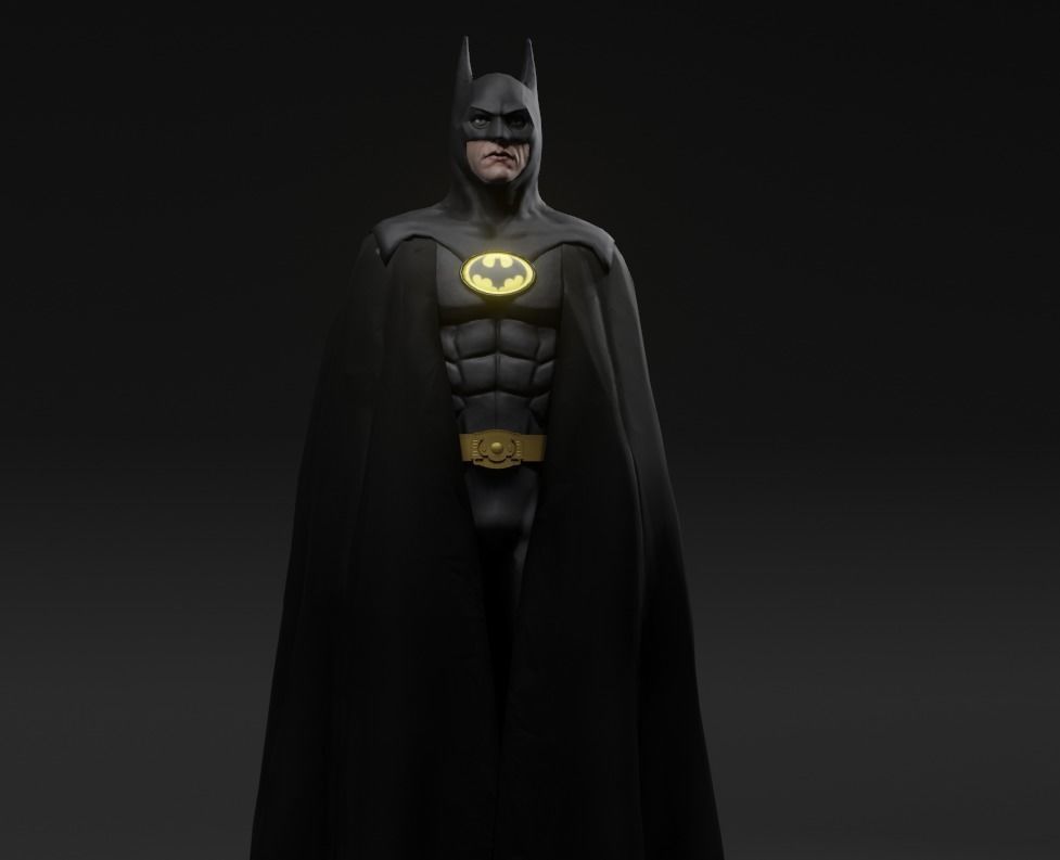3D model Batman 1989 v2 VR / AR / low-poly | CGTrader