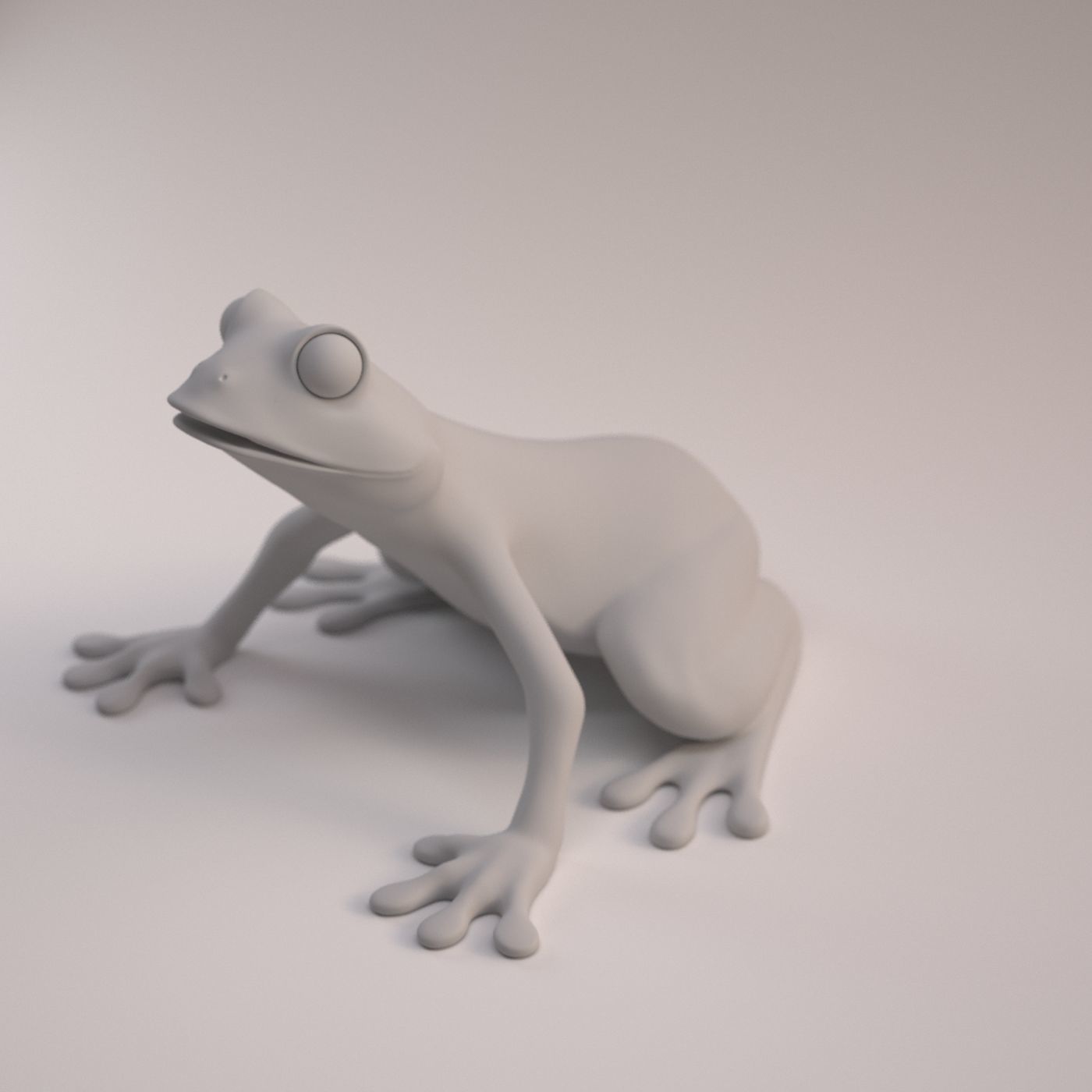 Frog model 3D model 3D printable | CGTrader