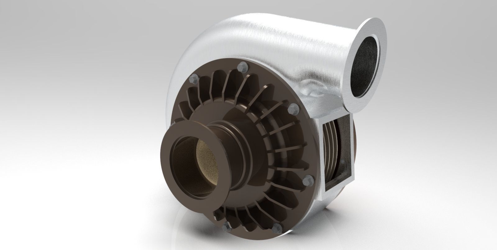 Turbo Pump For Solidwork 3D model | CGTrader
