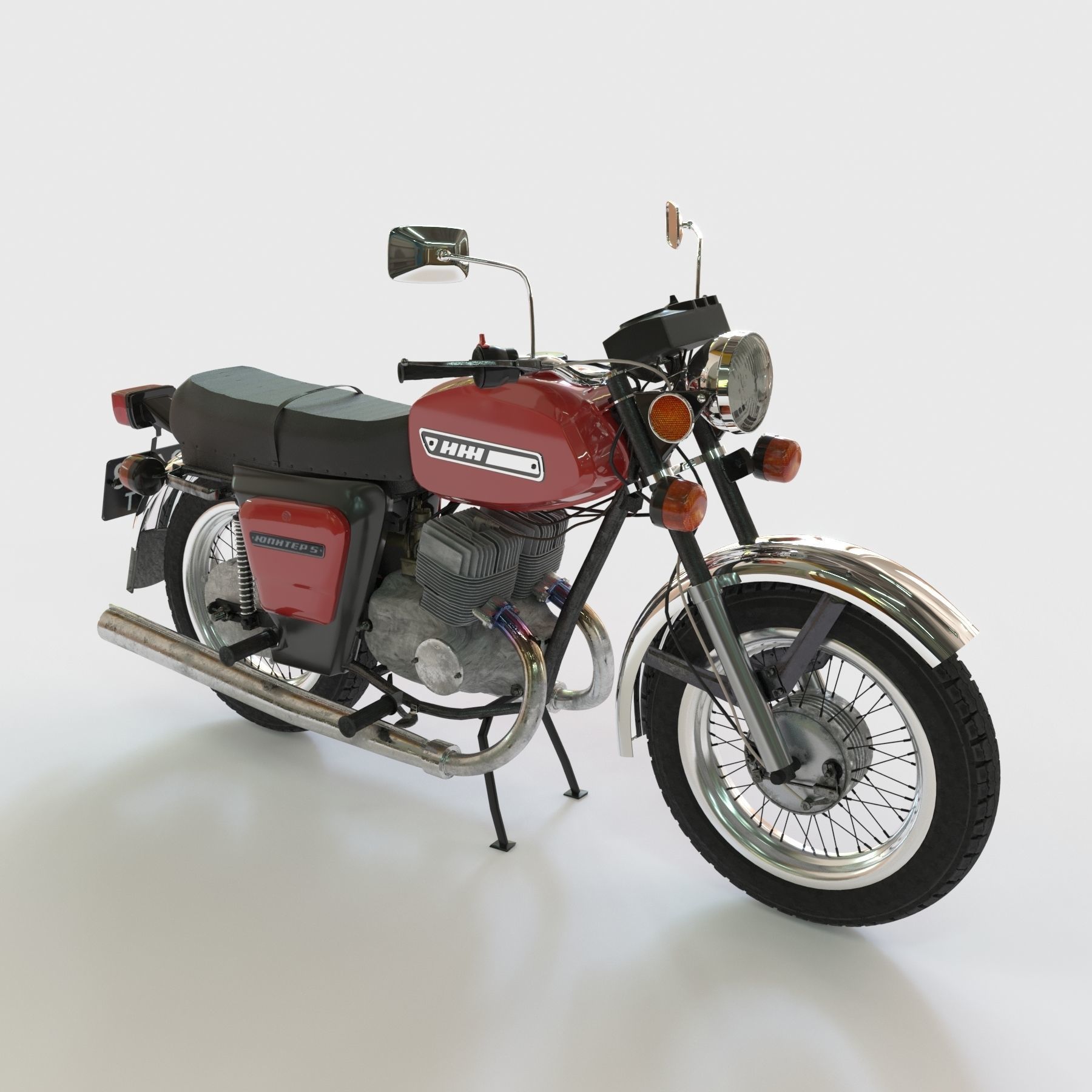 IZH Jupiter 5 3D model | CGTrader