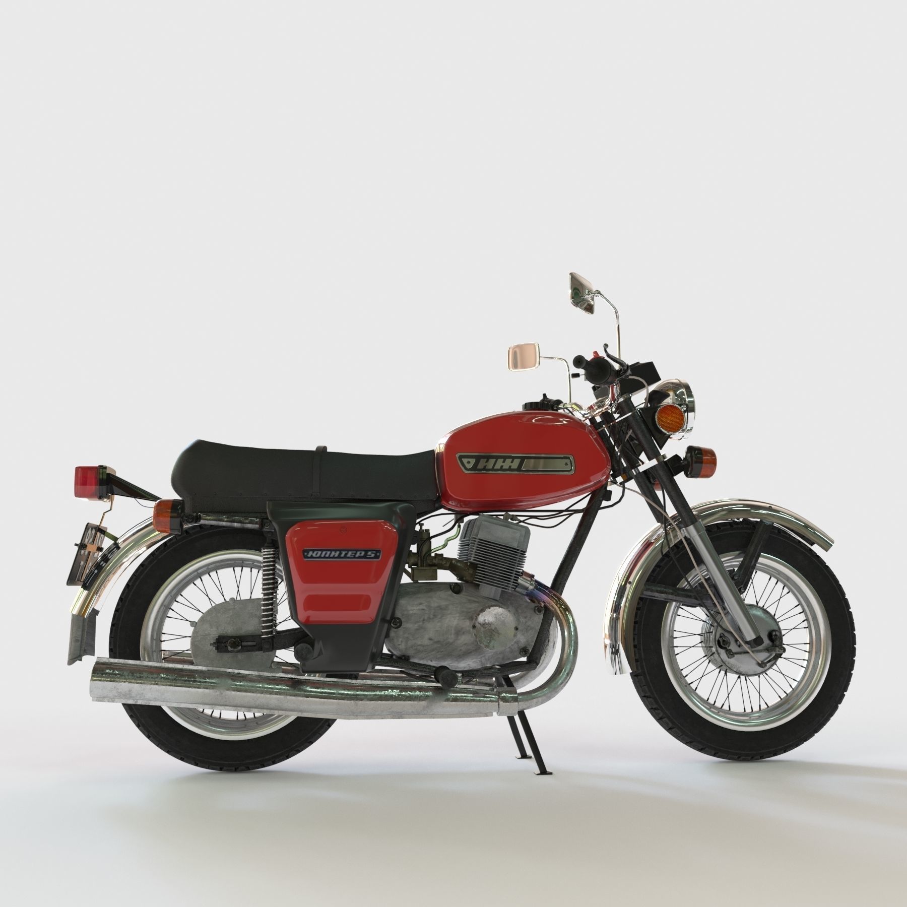 IZH Jupiter 5 3D model | CGTrader