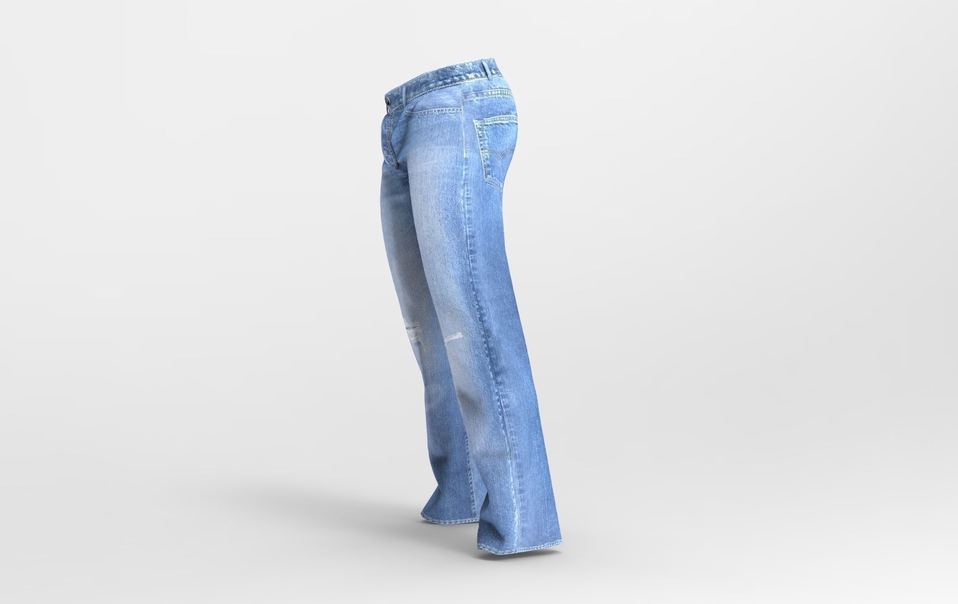 Mens Levi s Jeans with 4k Texture 3D model | CGTrader