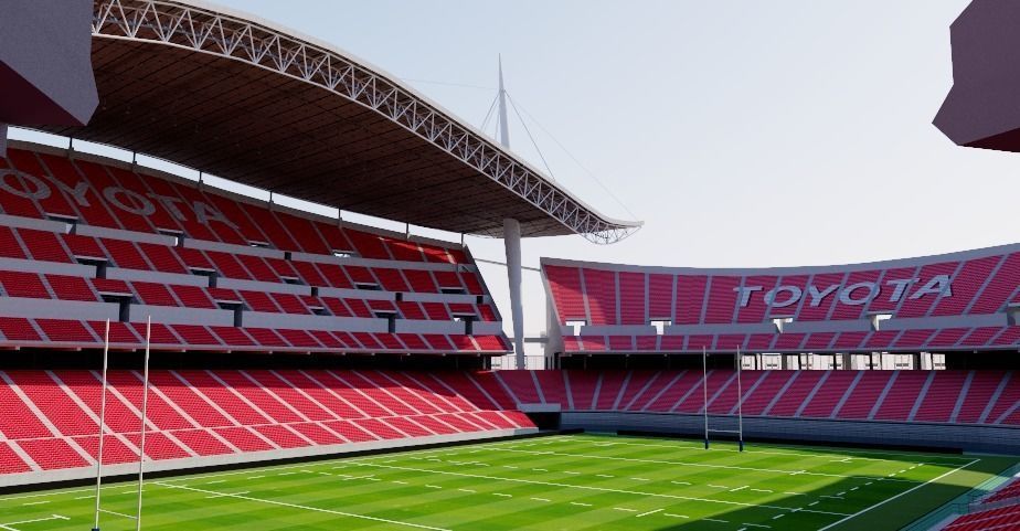 Toyota Stadium - Japan 3D model | CGTrader