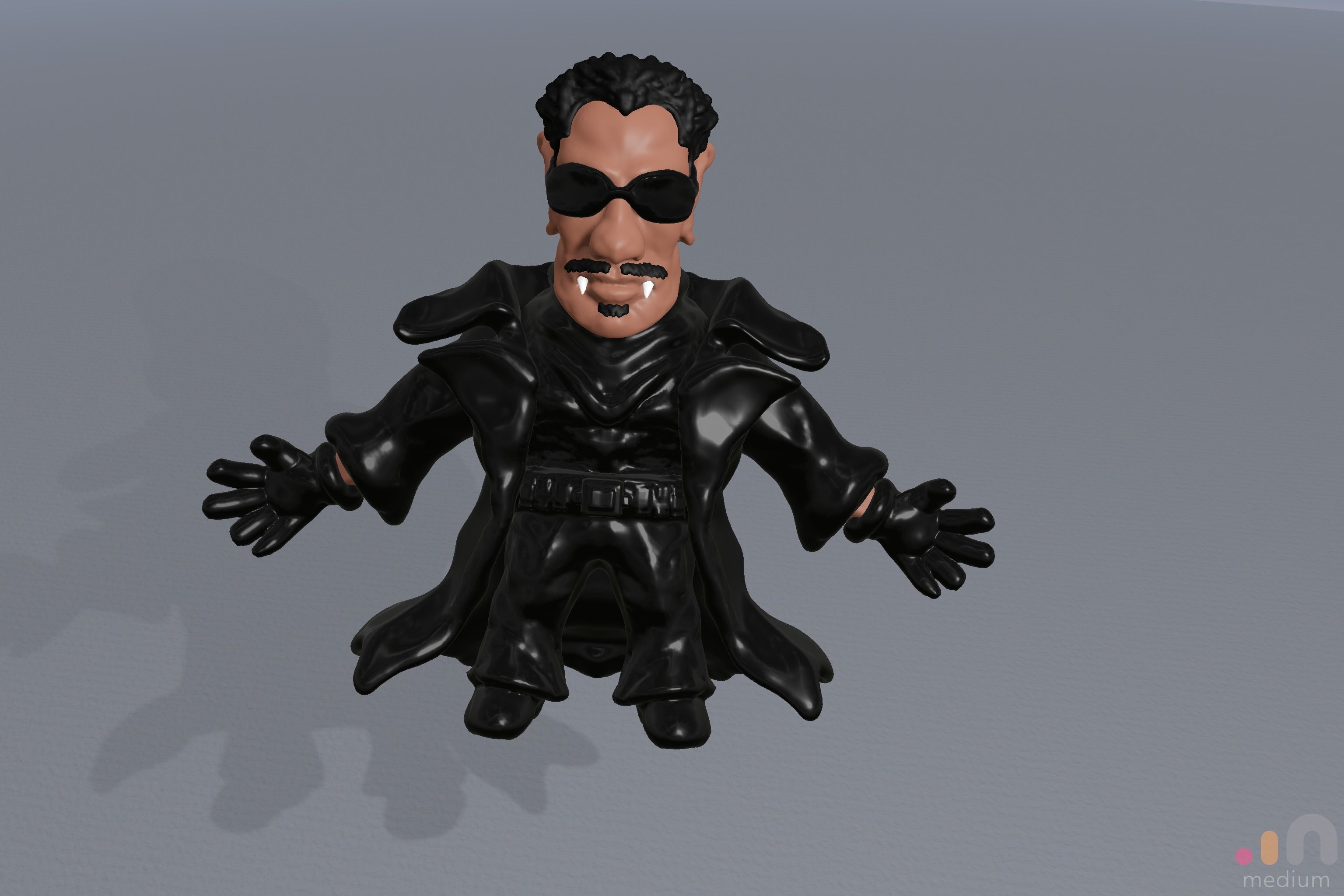 Blade chibi SD version 3D model | CGTrader