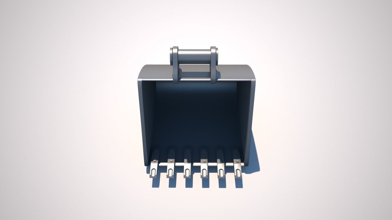 3D model Excavator Bucket Digger Claw VR / AR / low-poly | CGTrader