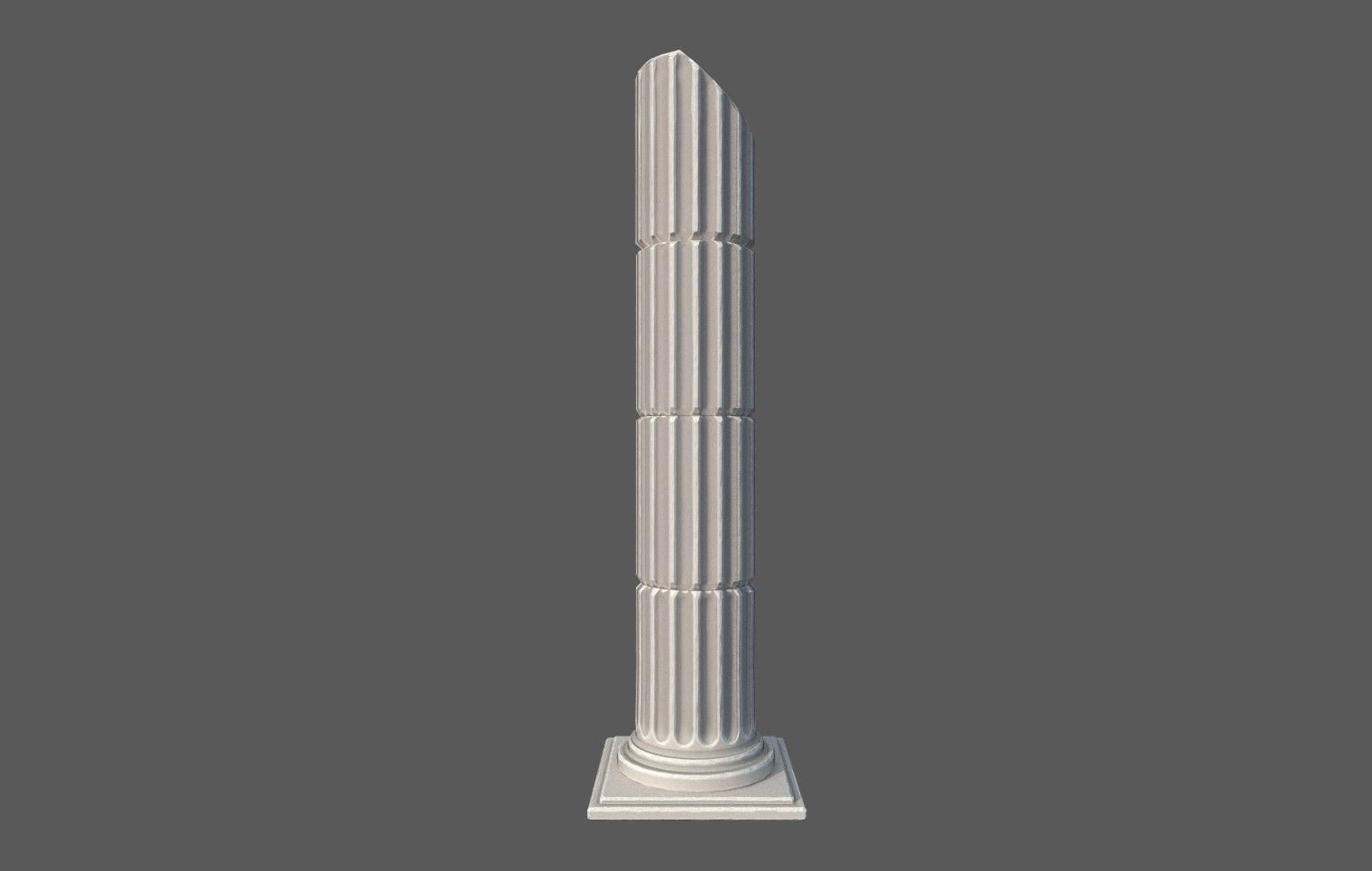 3D model Modular Roman Columns VR / AR / low-poly | CGTrader