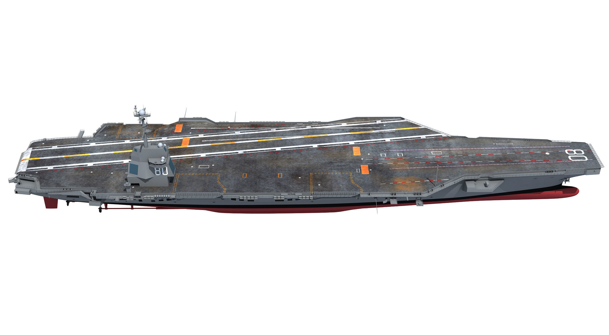 USS Enterprise CVN-80 Aircraft Carrier 3D model | CGTrader