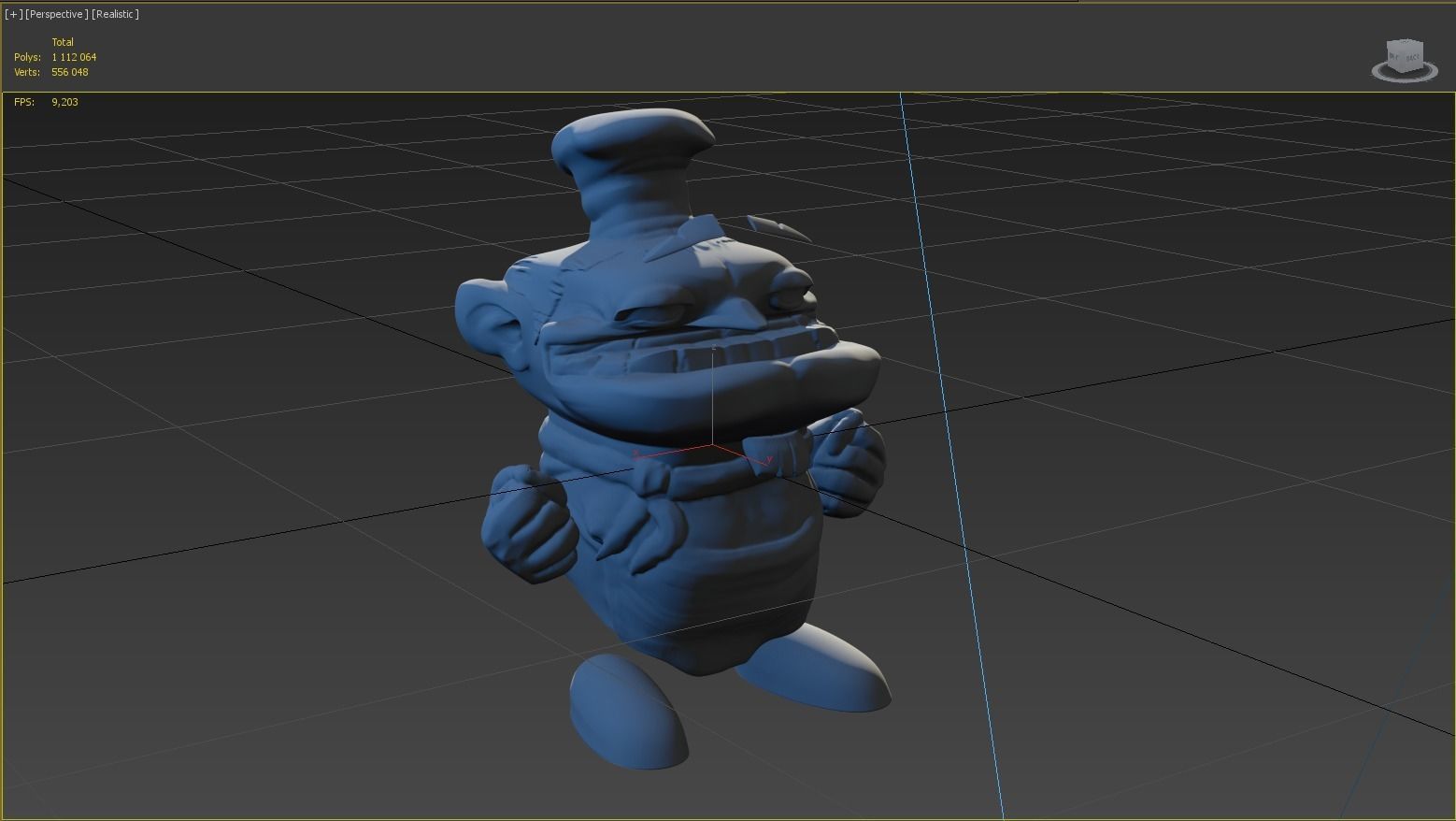 The Mad Cook 3D model 3D printable | CGTrader