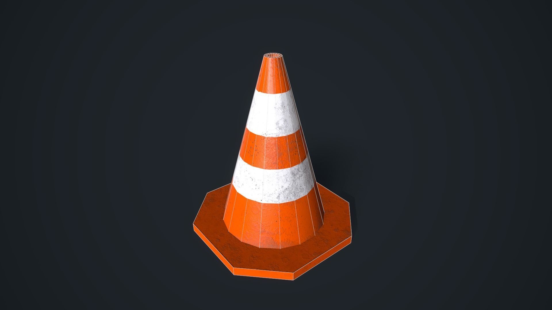 Traffic Cone free VR / AR / low-poly 3D model | CGTrader