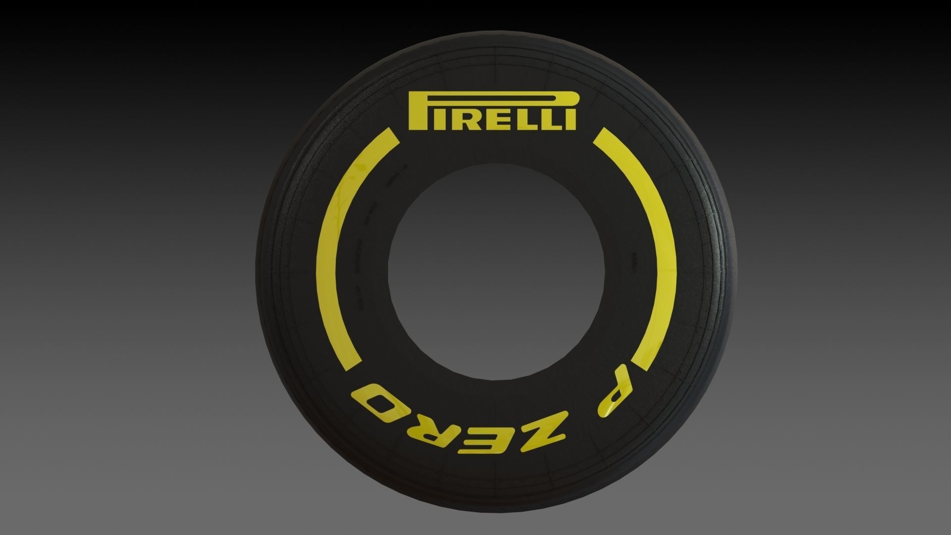 F1 PIRELLI P ZERO TIRE 3D model | CGTrader