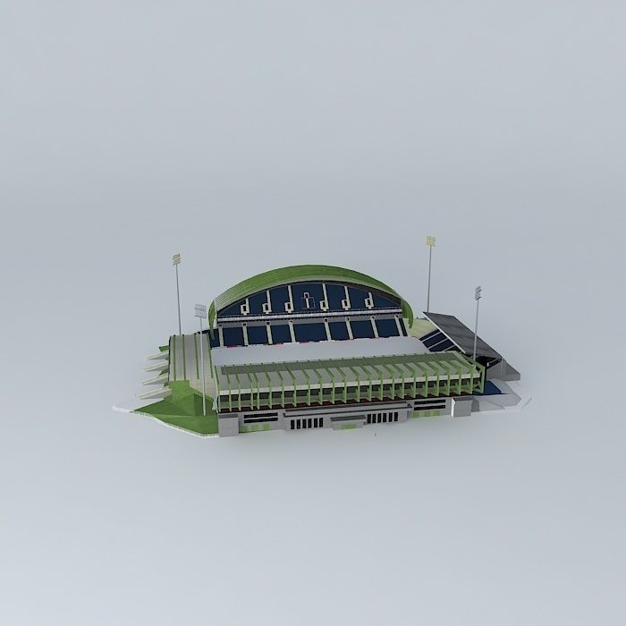 Football Stadium concept free 3D model | CGTrader