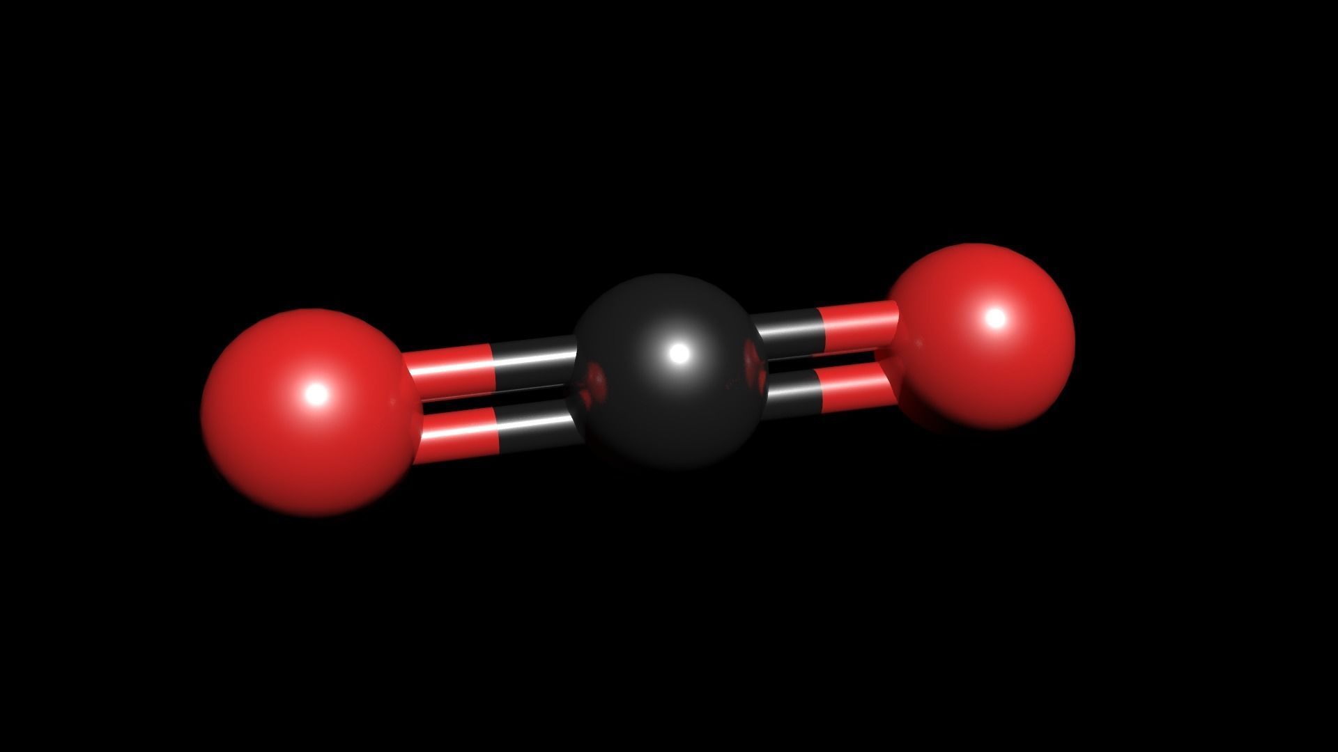 Carbon dioxide 3D Model CO2 free 3D model | CGTrader