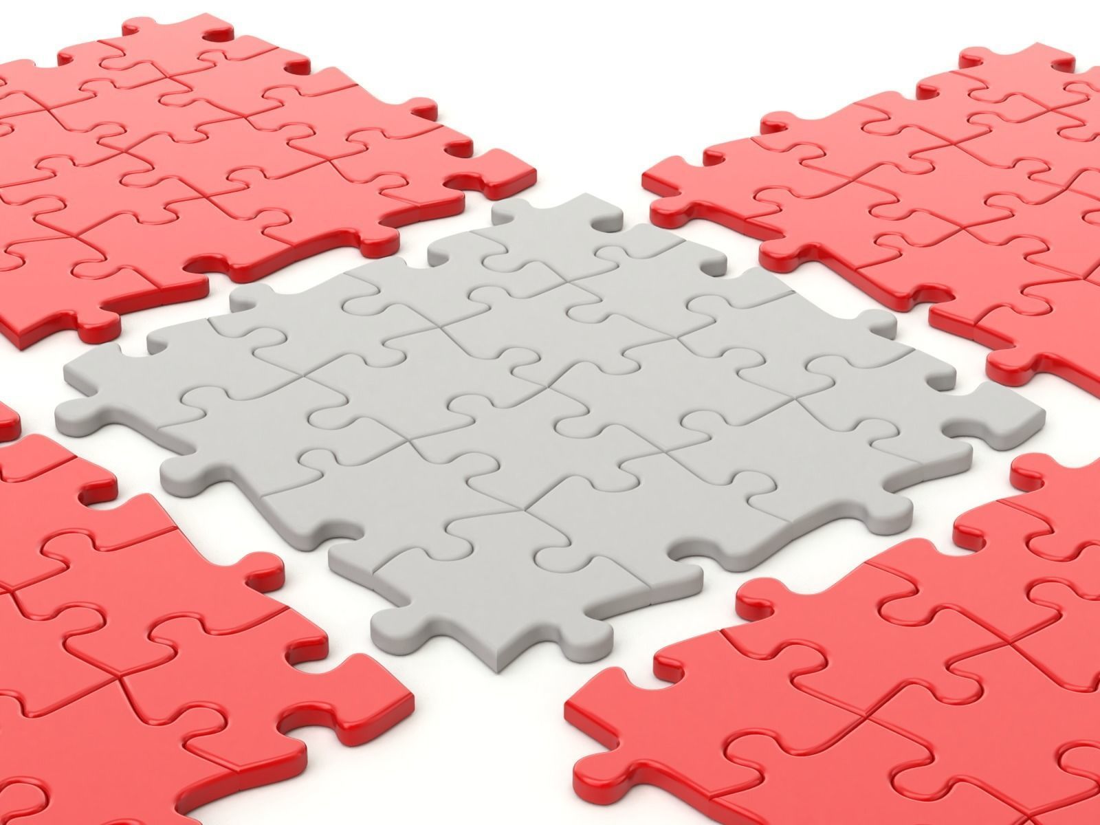 Repeatable jigsaw puzzle module 3D model | CGTrader