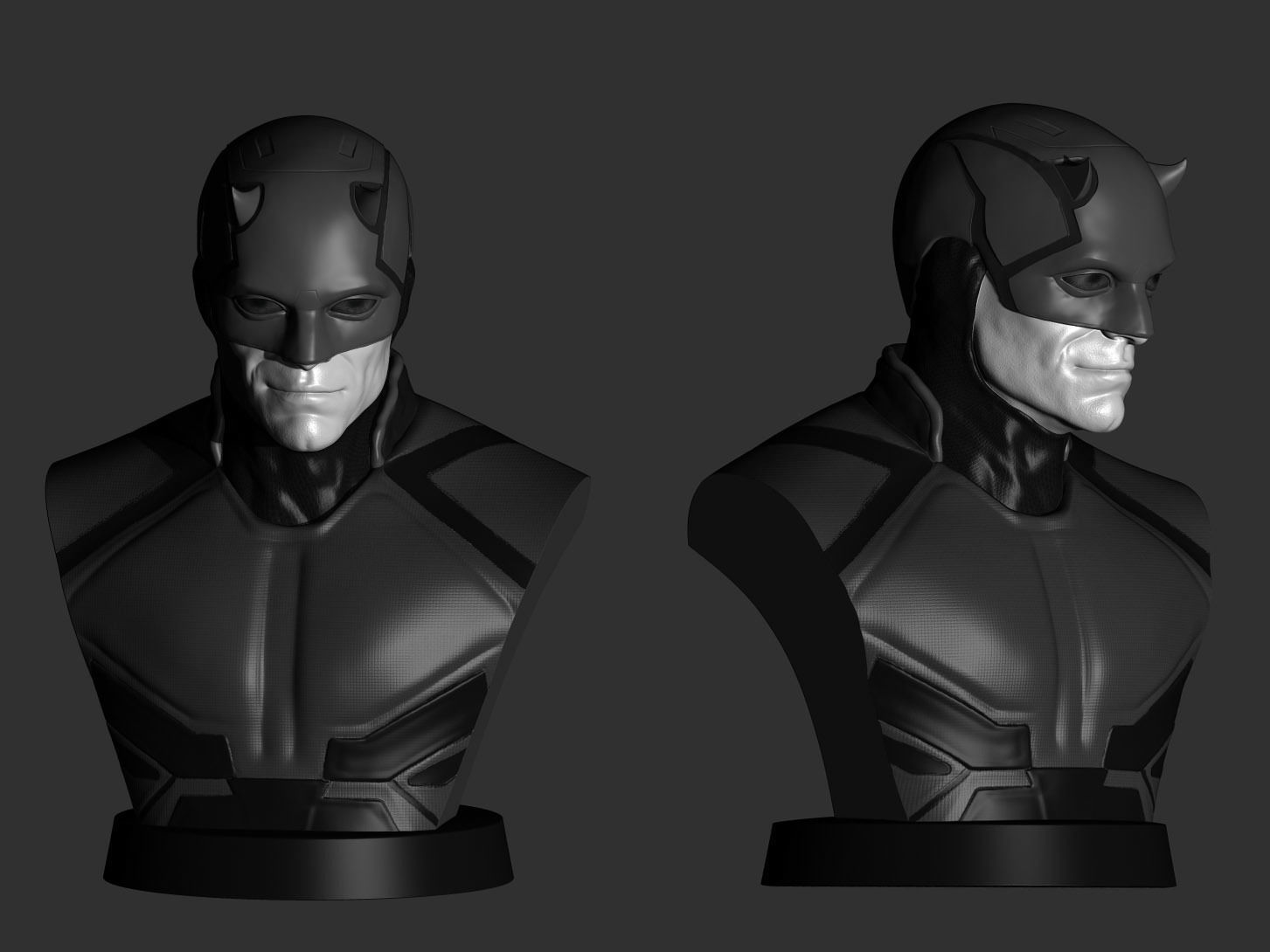 Fake Daredevil - Bullseye Bust 3D model 3D printable | CGTrader