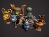3D model fantasy props VR / AR / low-poly | CGTrader