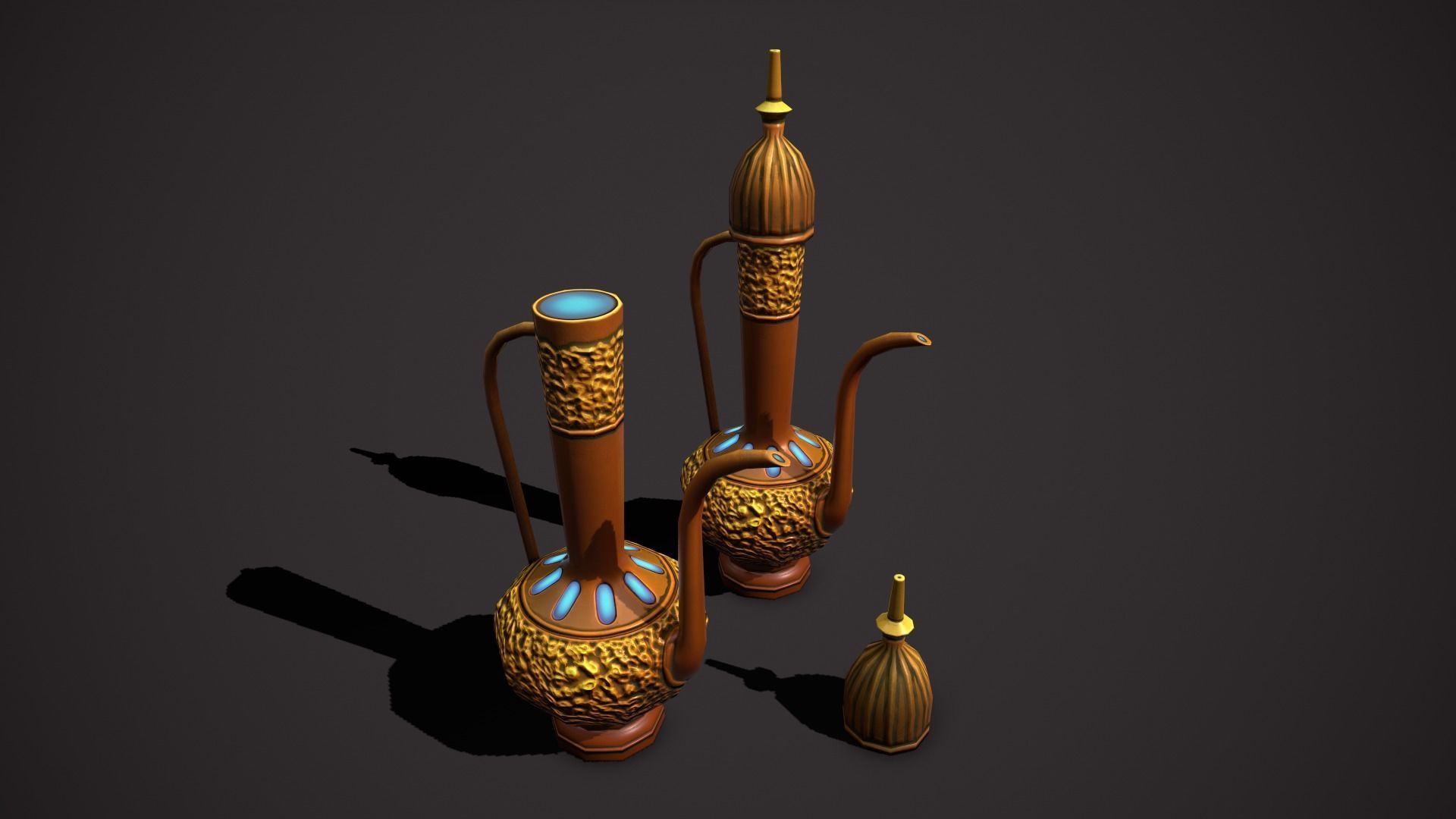3D model fantasy props VR / AR / low-poly | CGTrader