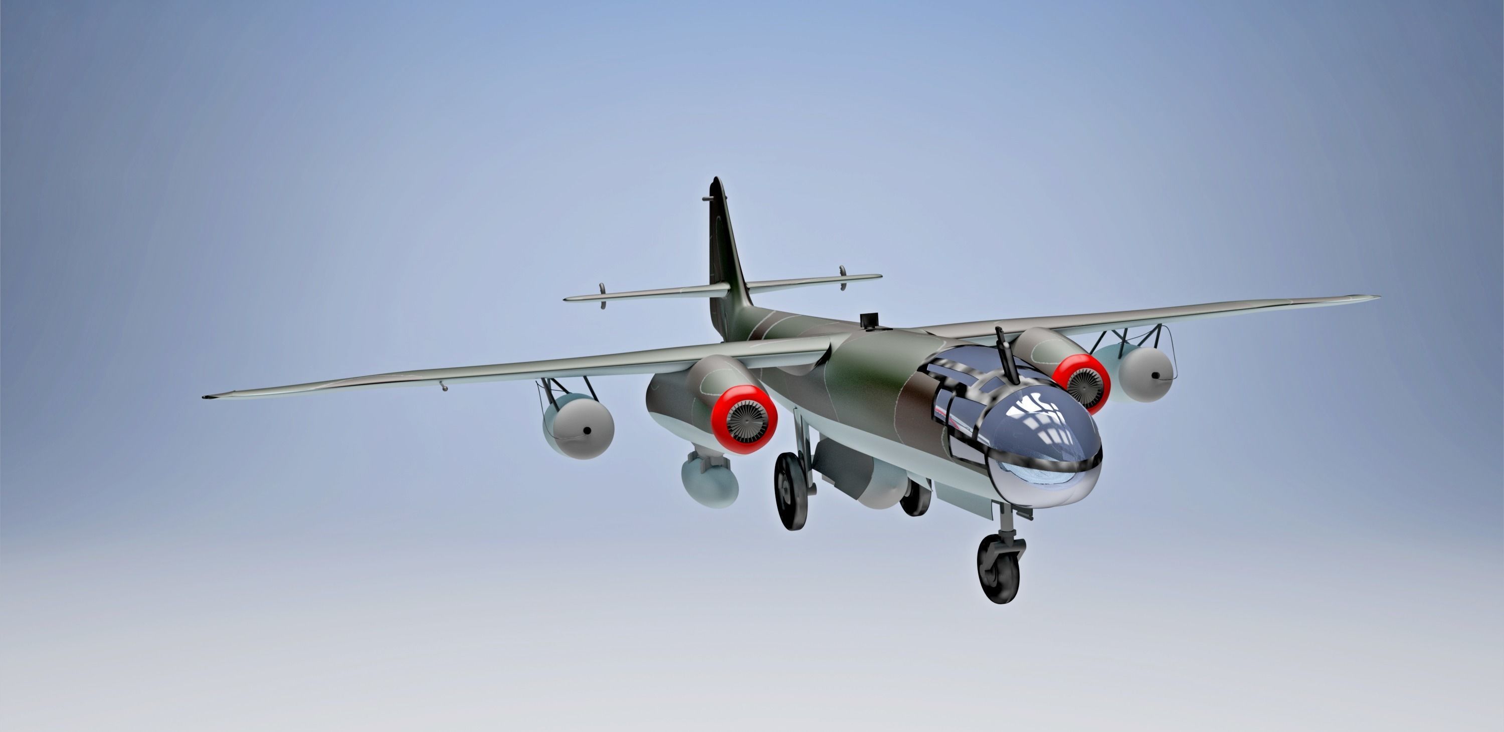 Arado Ar 234 3D model | CGTrader