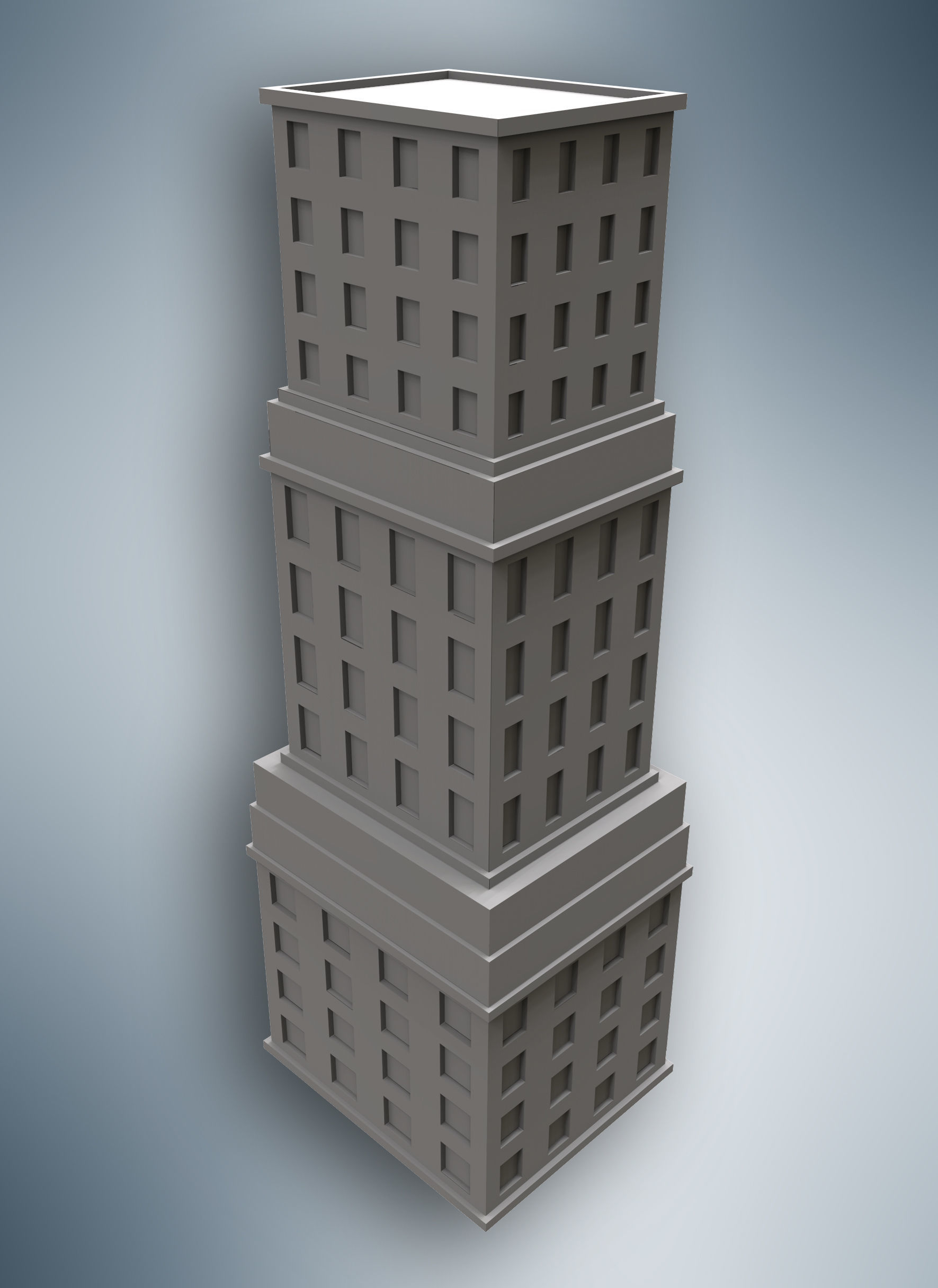 3D model C1 - Skyscrapers - 22 MODELS VR / AR / low-poly | CGTrader
