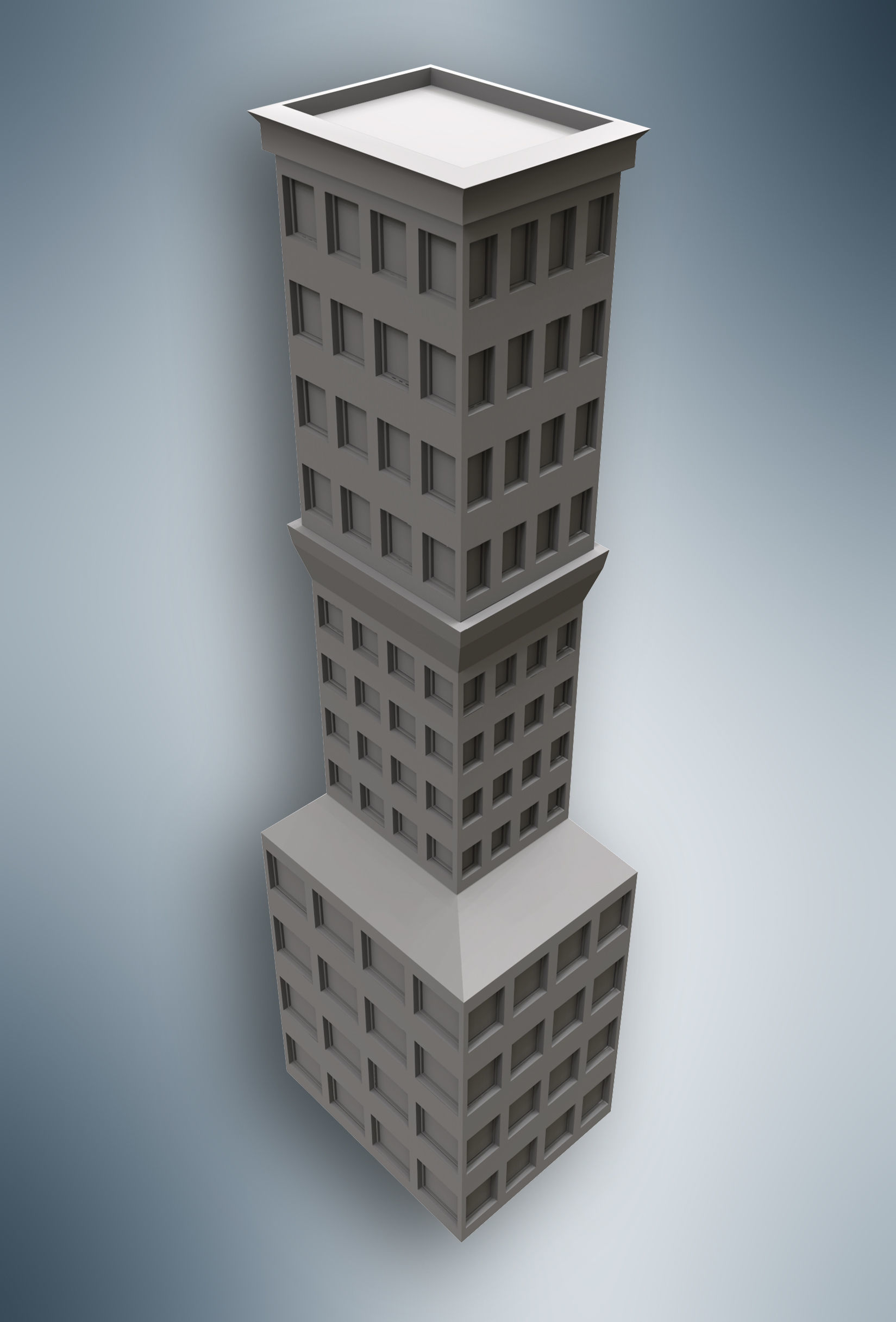 3D model C1 - Skyscrapers - 22 MODELS VR / AR / low-poly | CGTrader