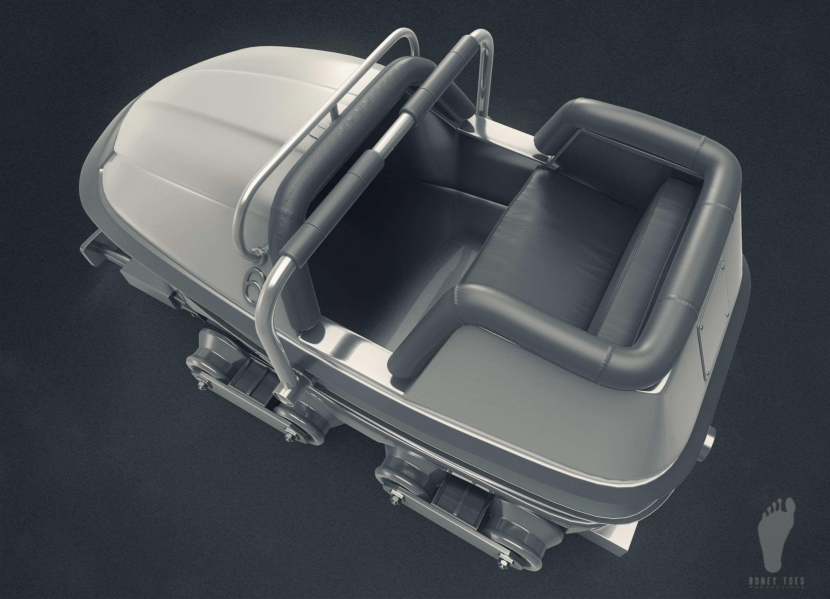 3D ROLLER COASTER CART 3D model | CGTrader